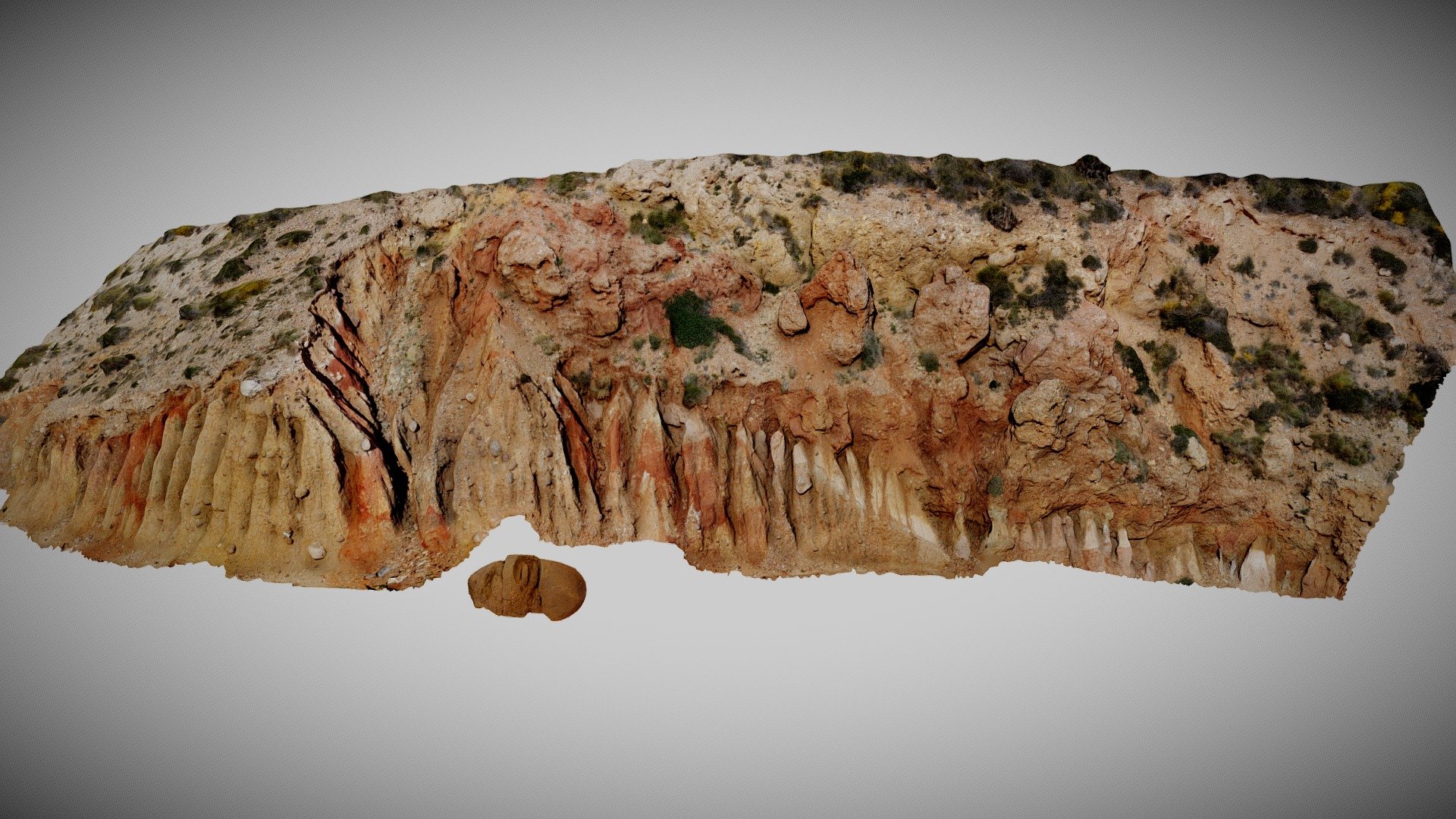 Fault zone, Carboneras fault, Spain - Download Free 3D model by Sara ...