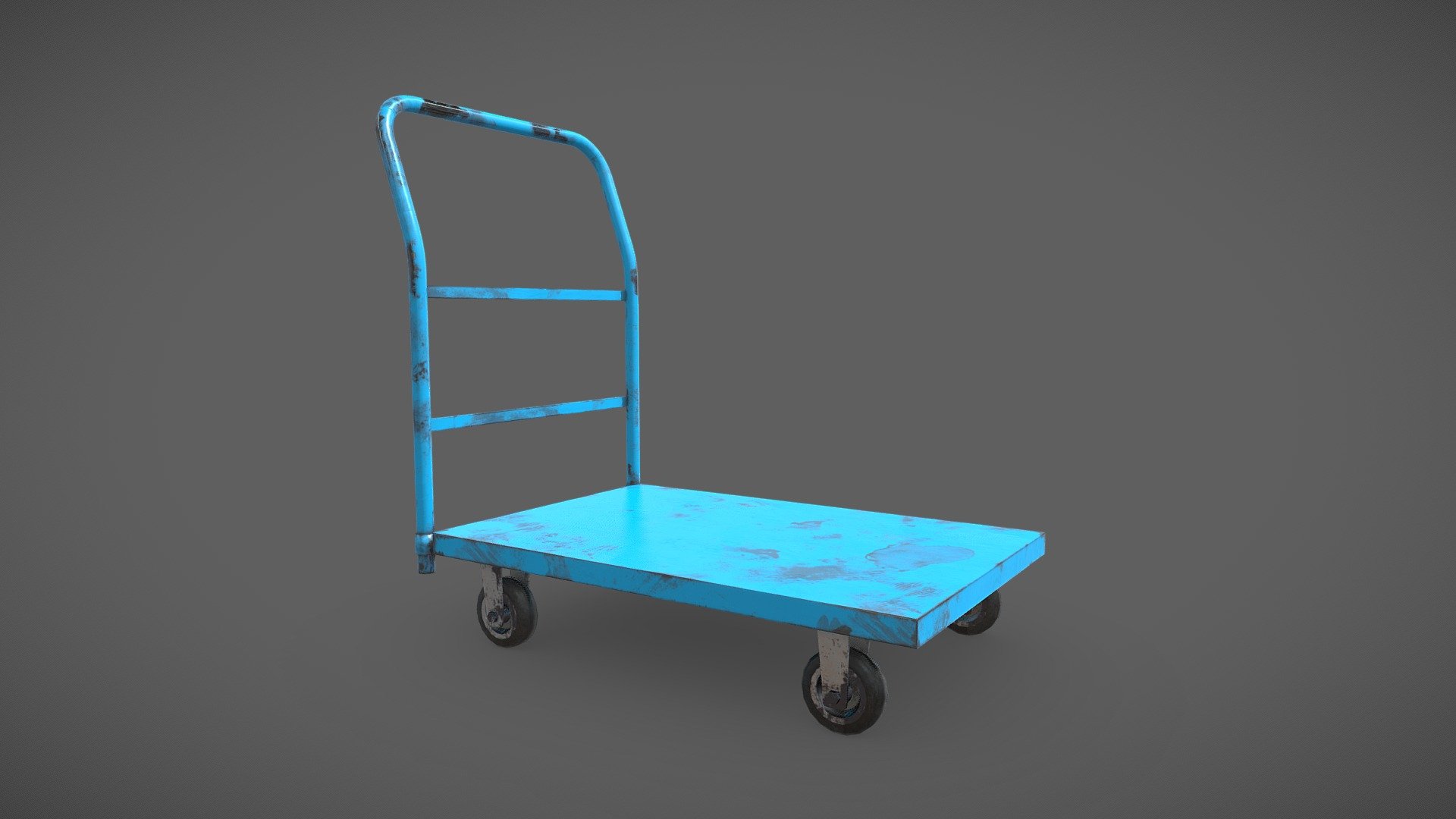 Industrial Trolley - Buy Royalty Free 3D model by polyfarm [ded6d5d ...