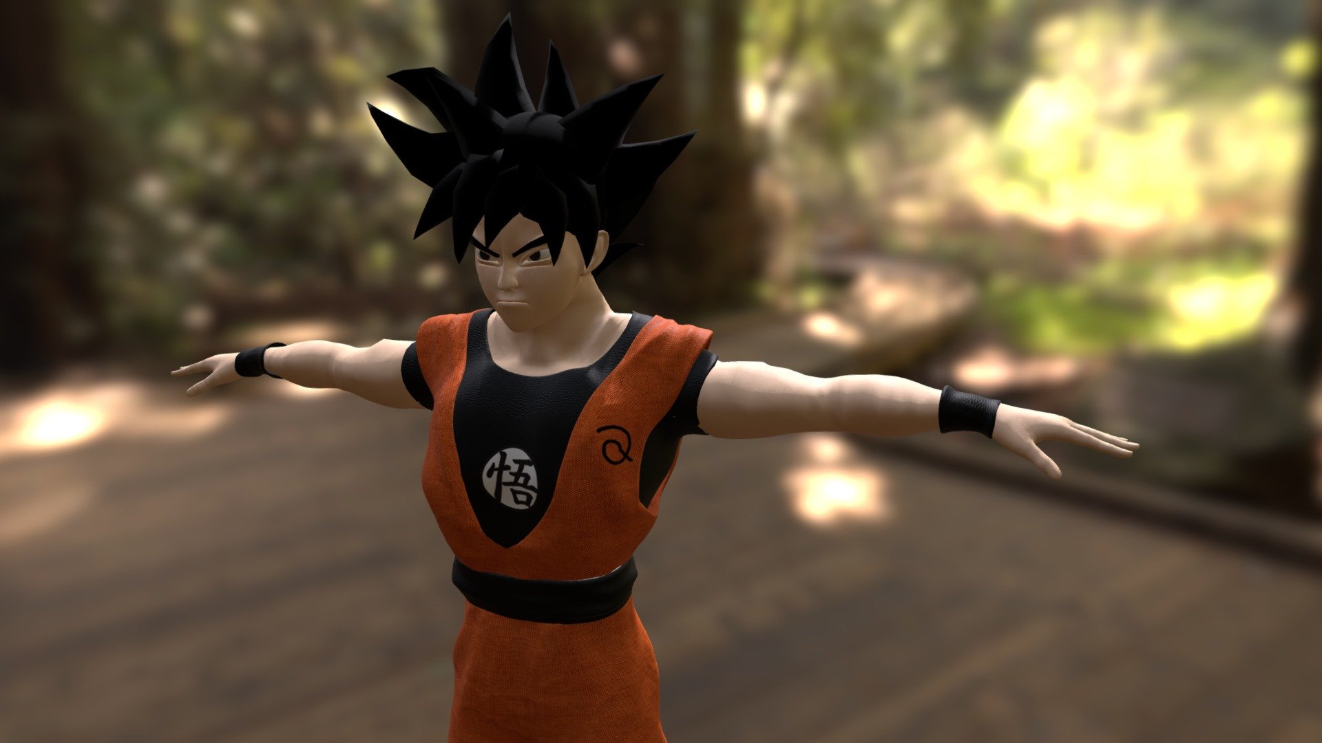 Goku - Download Free 3D model by KMB3D (@kmb_jr) [ded7241] - Sketchfab