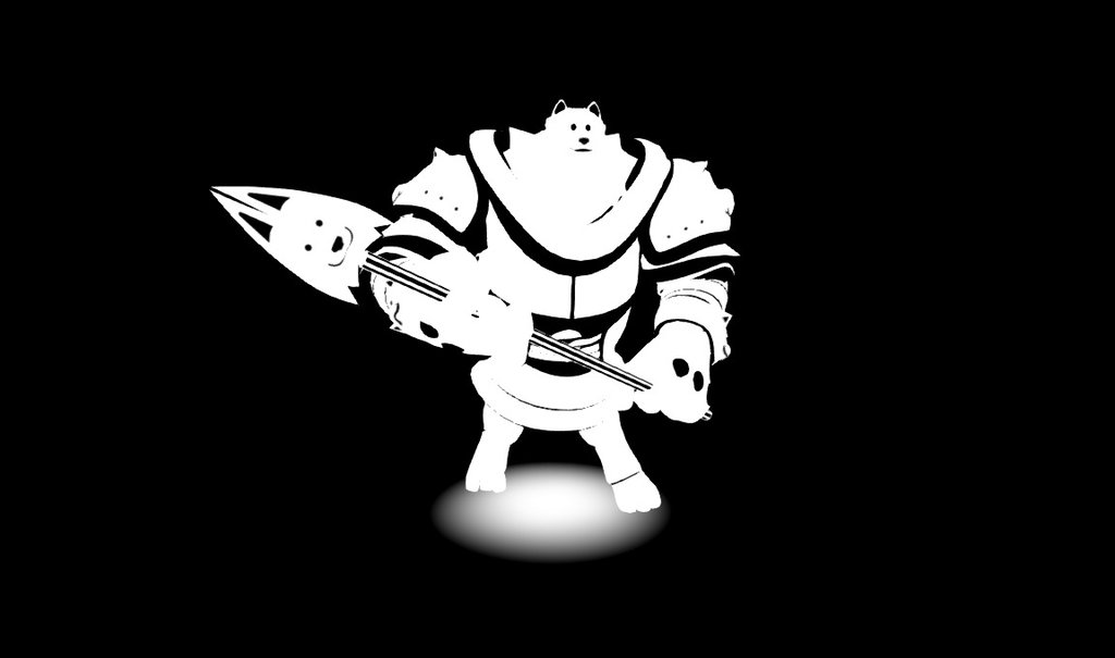 Undertale - Greater Dog - Download Free 3D model by Colamäleon ...