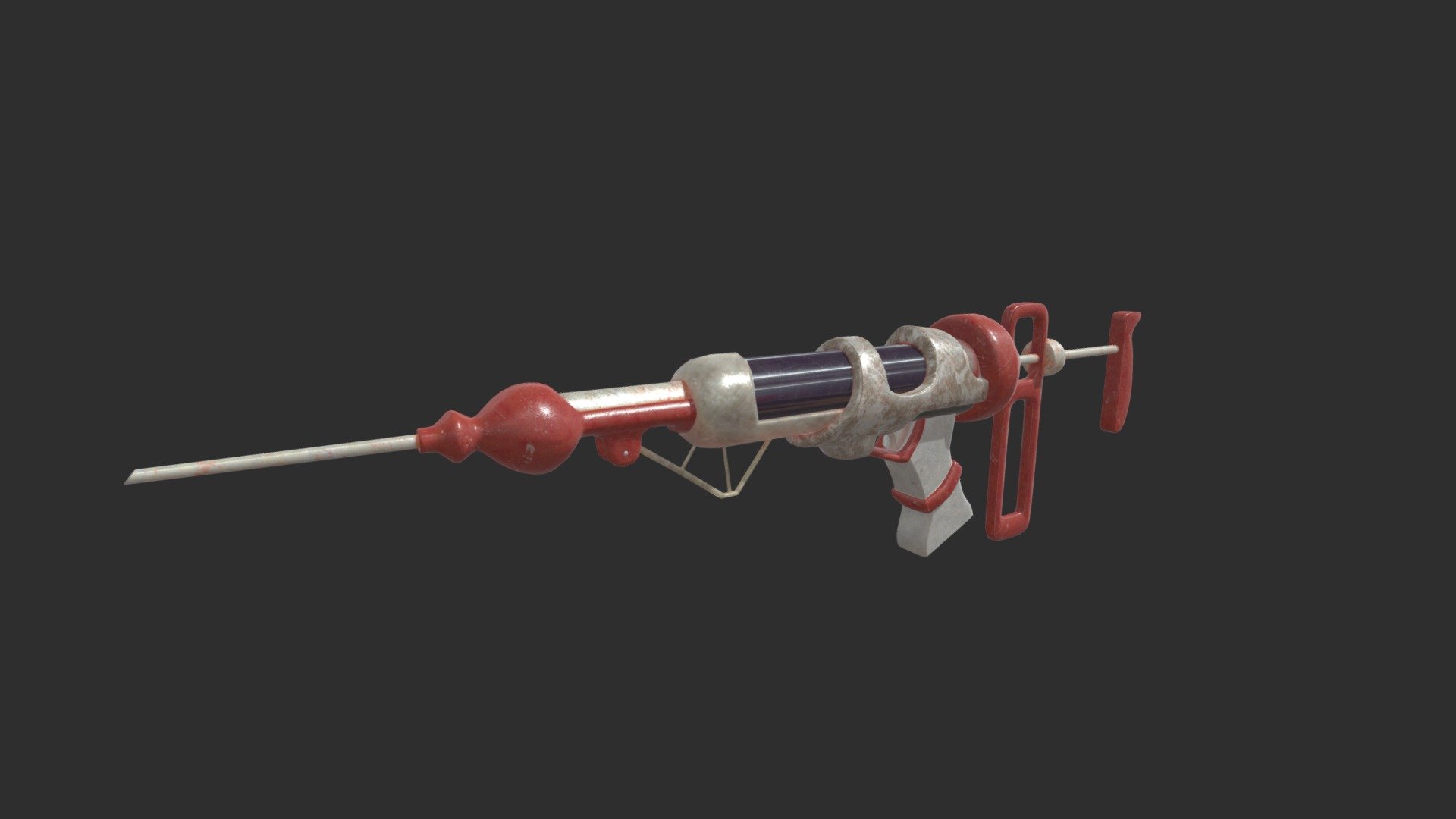 Cyber_Gun_Separate - Download Free 3D model by afun1996 [ded86b7 ...