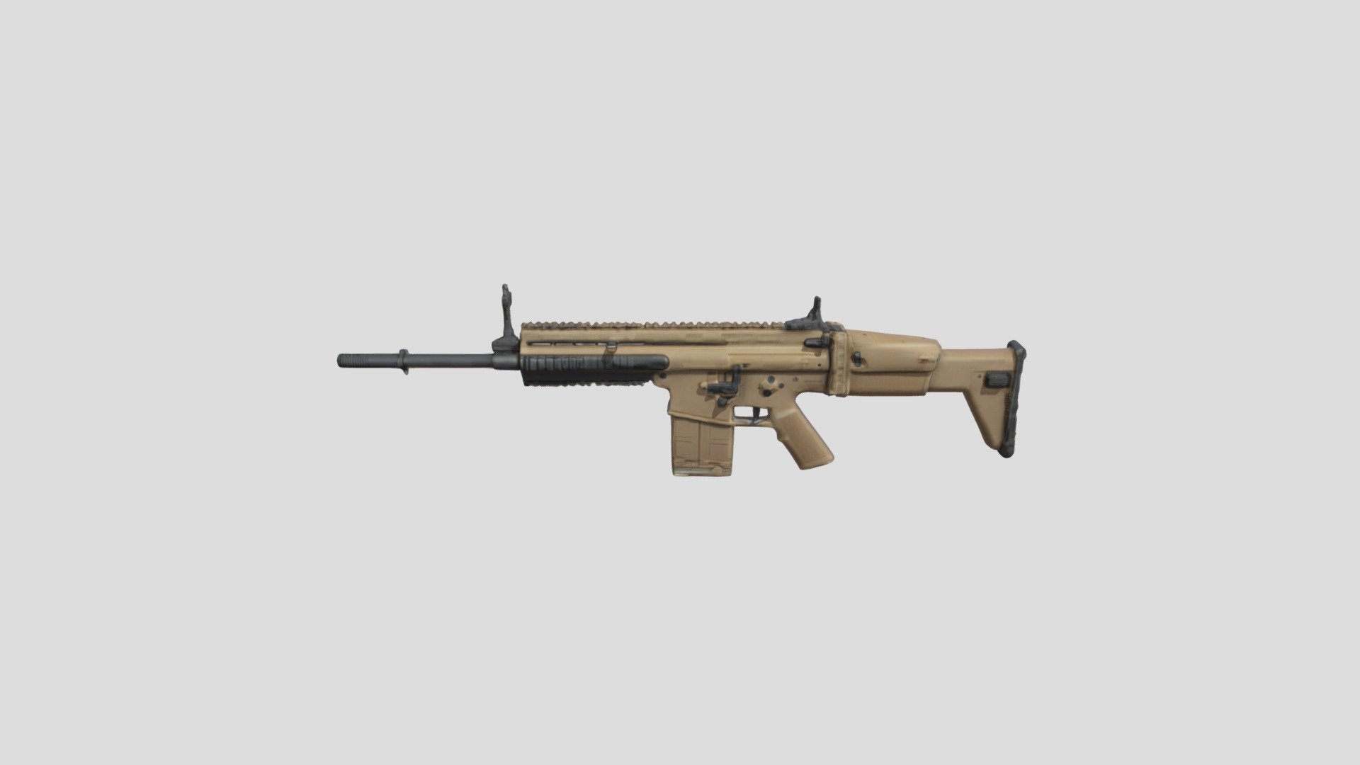 SCAR - Download Free 3D model by prabinpandey631 [ded9085] - Sketchfab