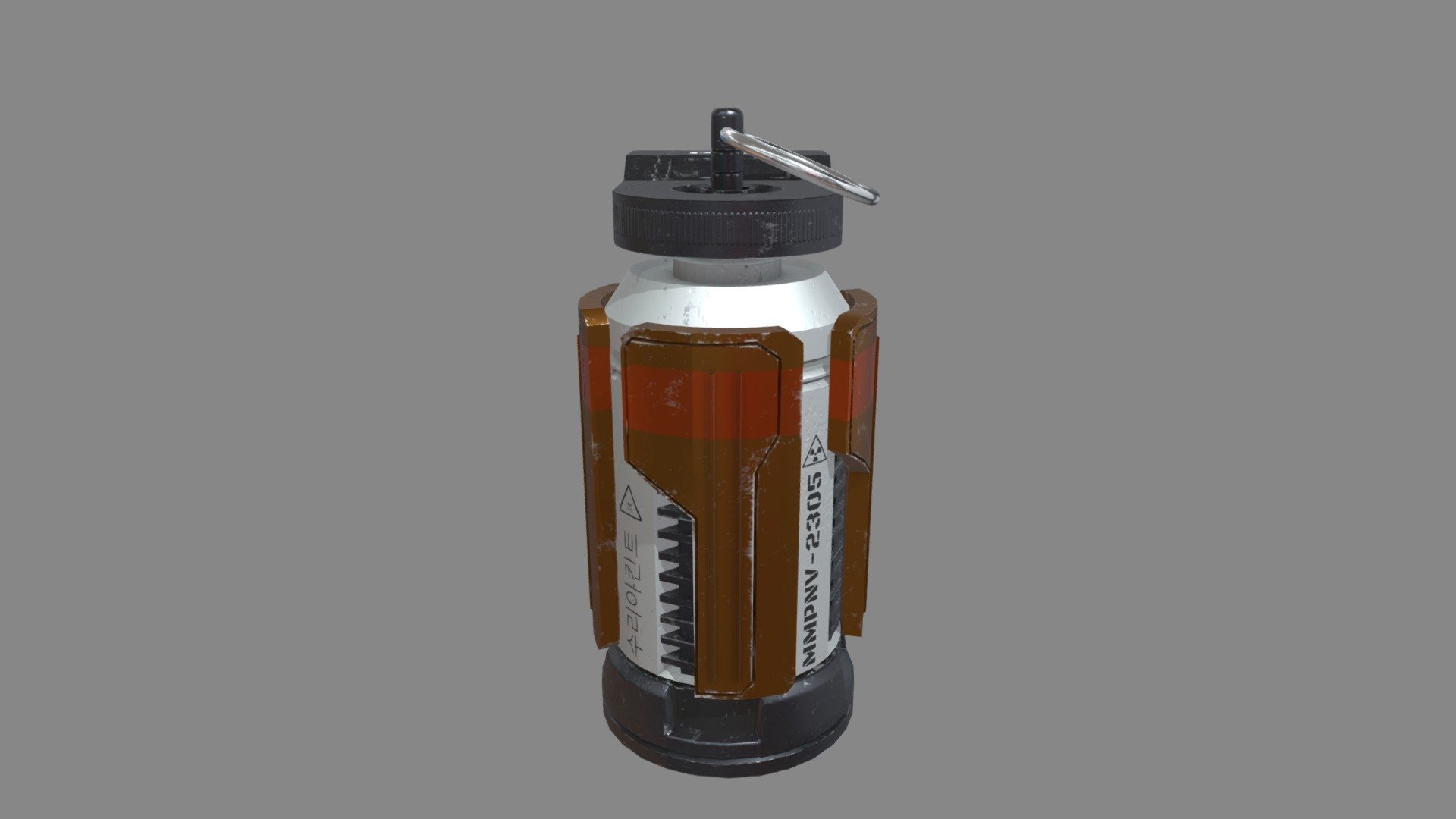 Scifi Grenade - 3D model by Suryakantparte09 [ded90ac] - Sketchfab