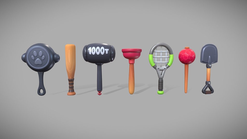 Party animals - A 3D model collection by asilrodinbilgili - Sketchfab
