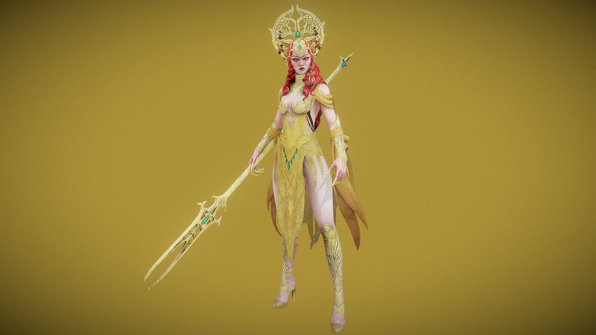 forest Queen - Buy Royalty Free 3D model by Luna Studio (@StudioLuna ...