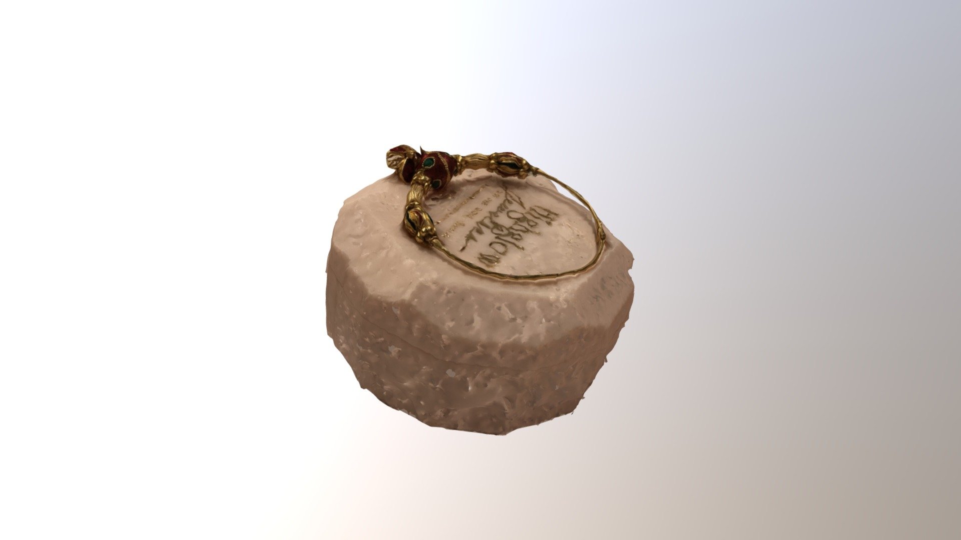 Golden Hoops - Download Free 3D model by Priyanka.Desai [dedd474 ...
