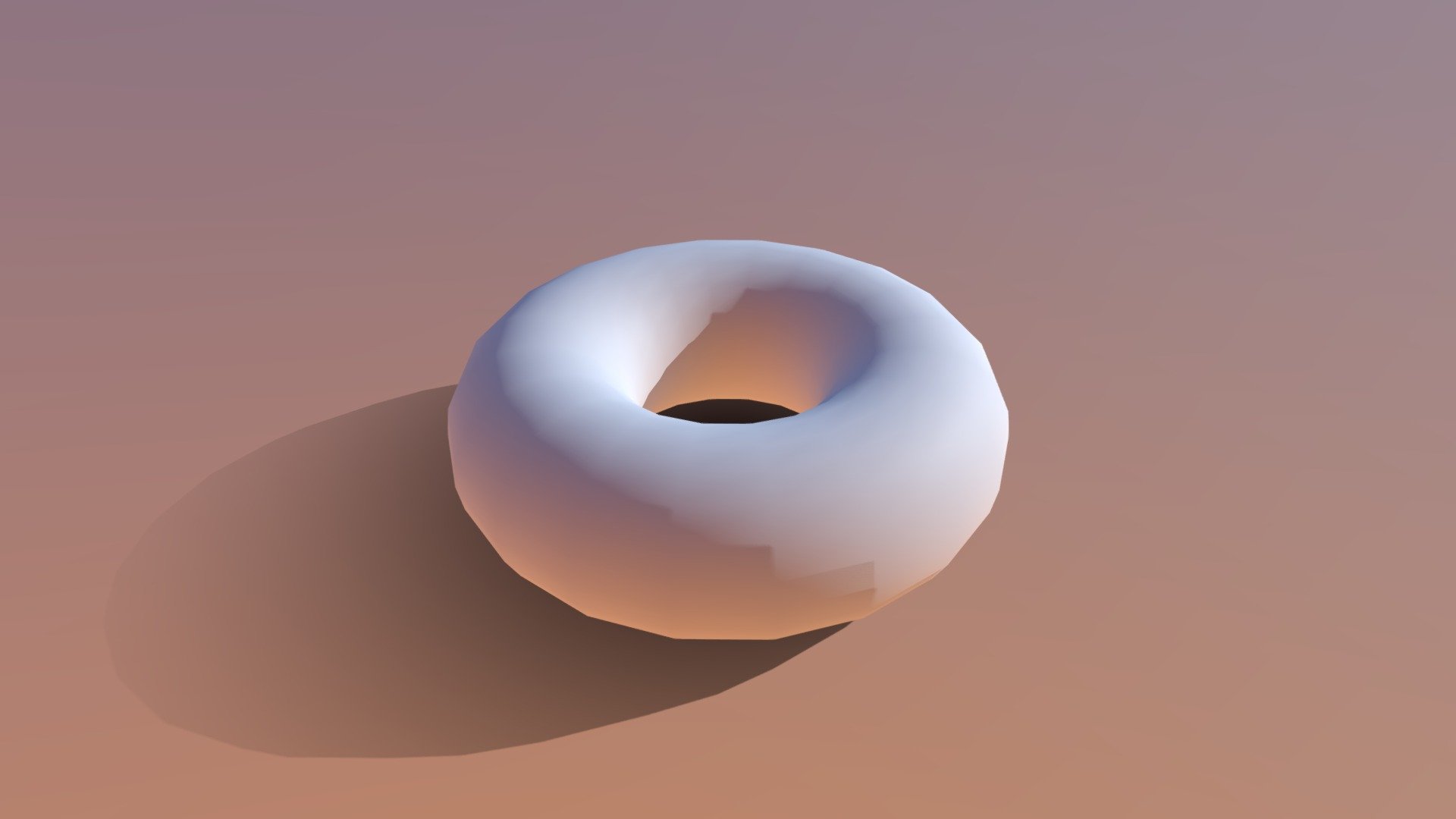 Doughnut - Download Free 3D model by Chloe Garces (@cgarces) [dee099b ...