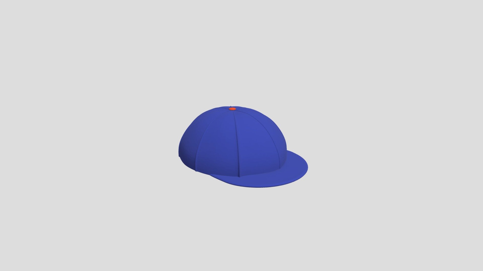 Blue Cap 3D model - 3D model by Paula.de.Souza [dee12a7] - Sketchfab