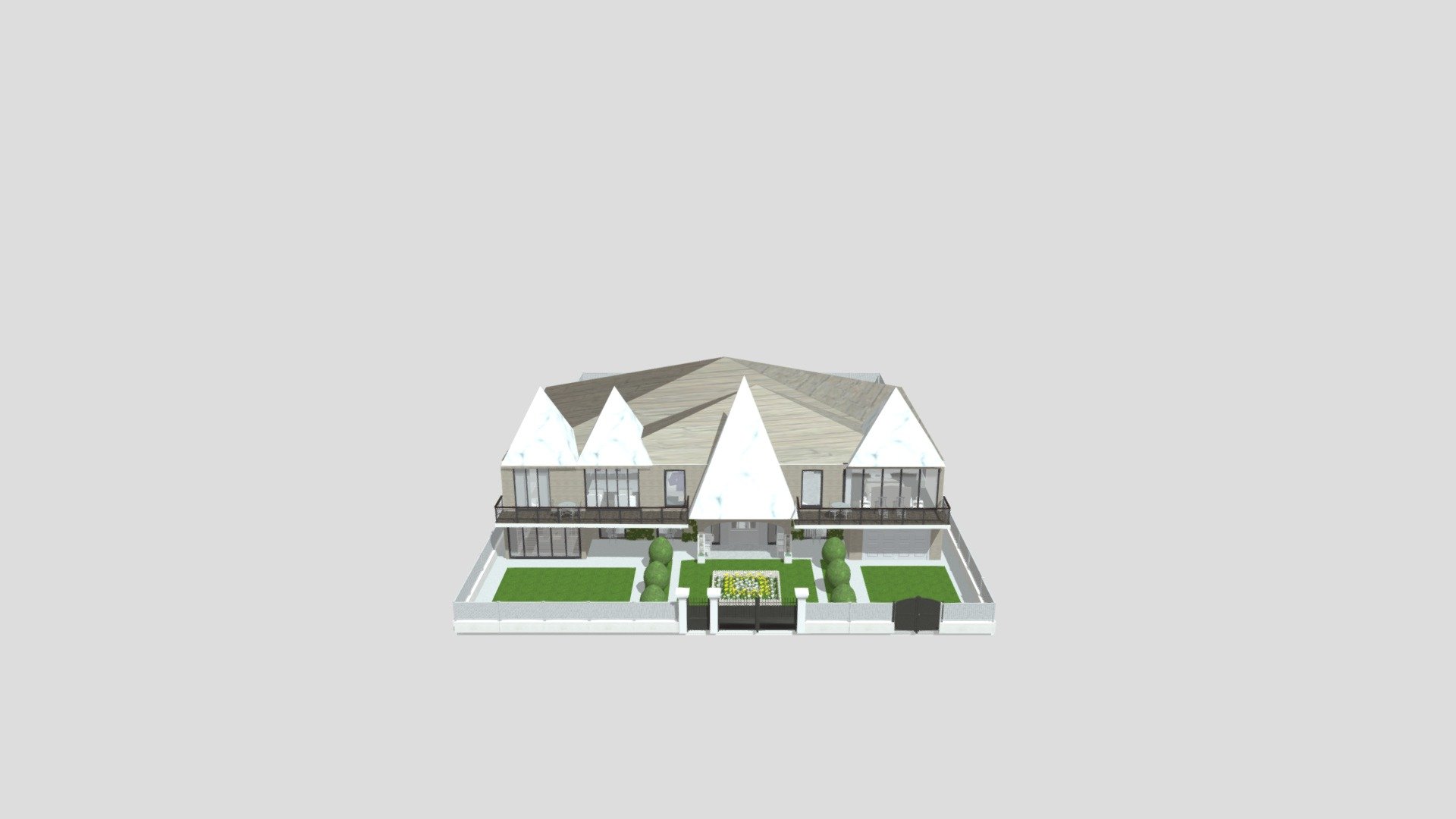 Luxury mansion - Download Free 3D model by Home Design 3D ...