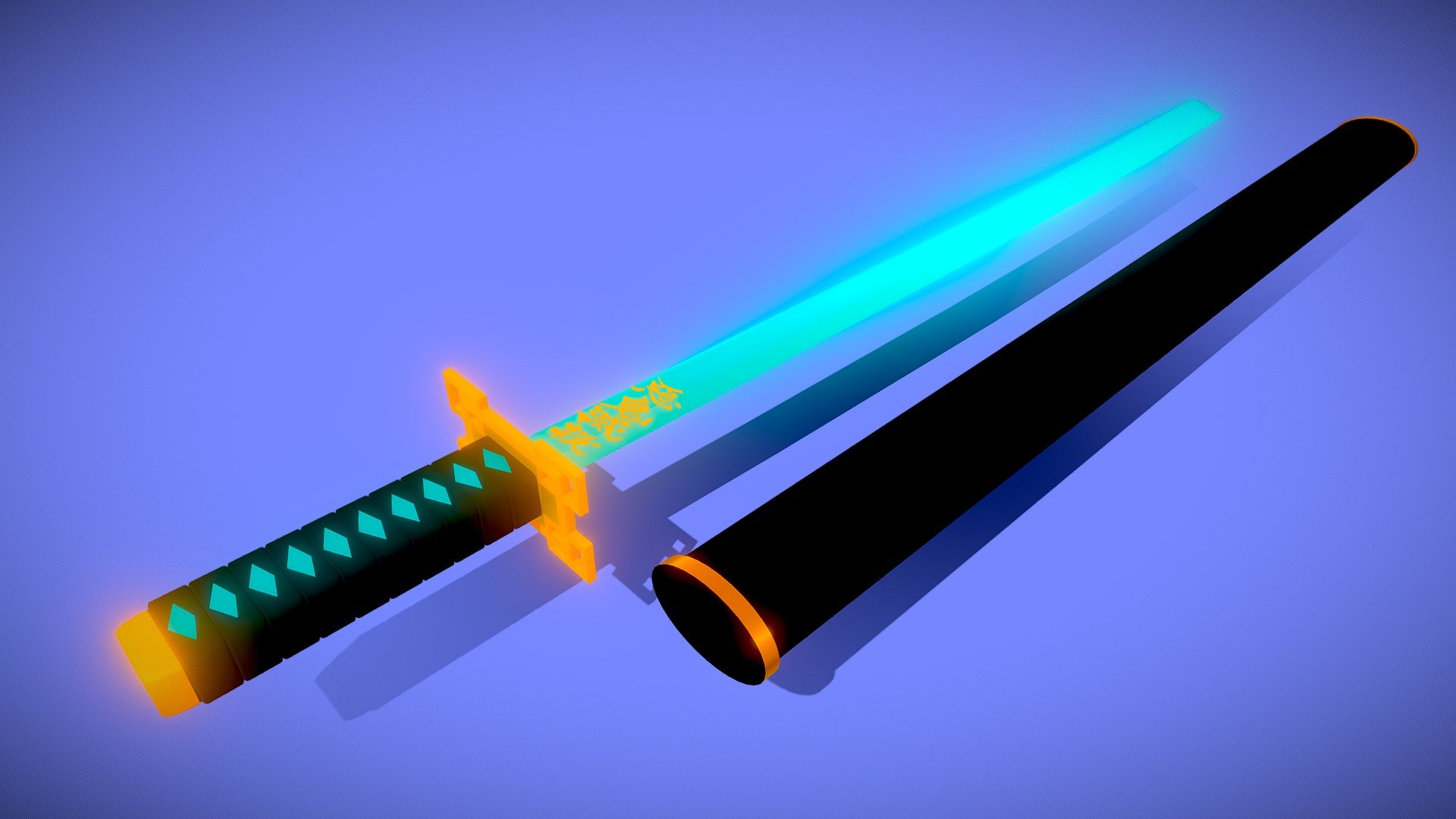 Muichiro Sword - Buy Royalty Free 3D model by DARKLORD (@DARK_2LORD2 ...