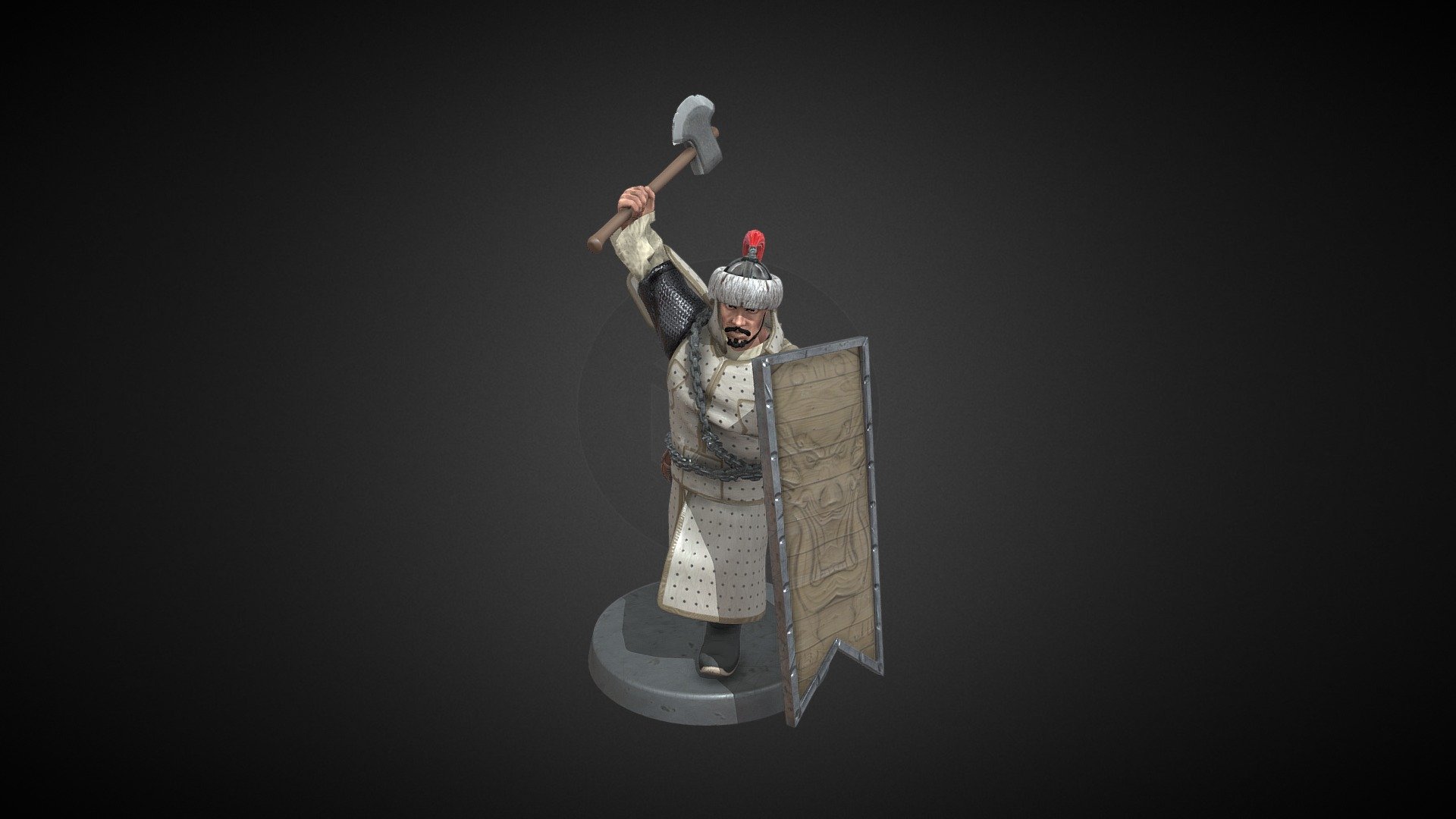 Qing Commander - 3D model by lancehuang526 [dee6e57] - Sketchfab