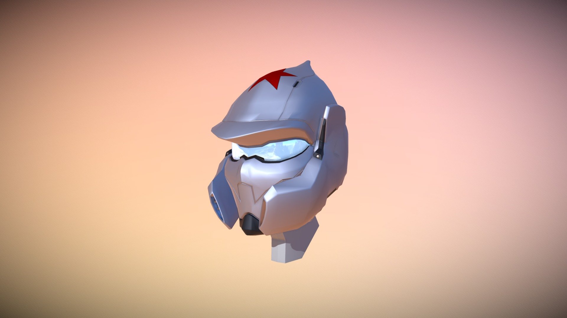 Falcon mecha alternate head - 3D model by OldGameFan [dee8346] - Sketchfab