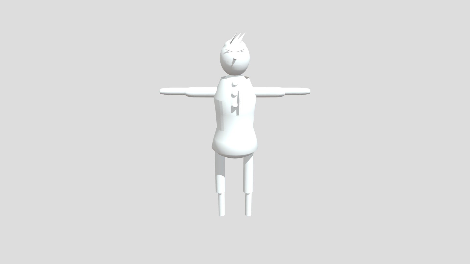 Hamza Model Cartoon Charater - Download Free 3D model by k ...