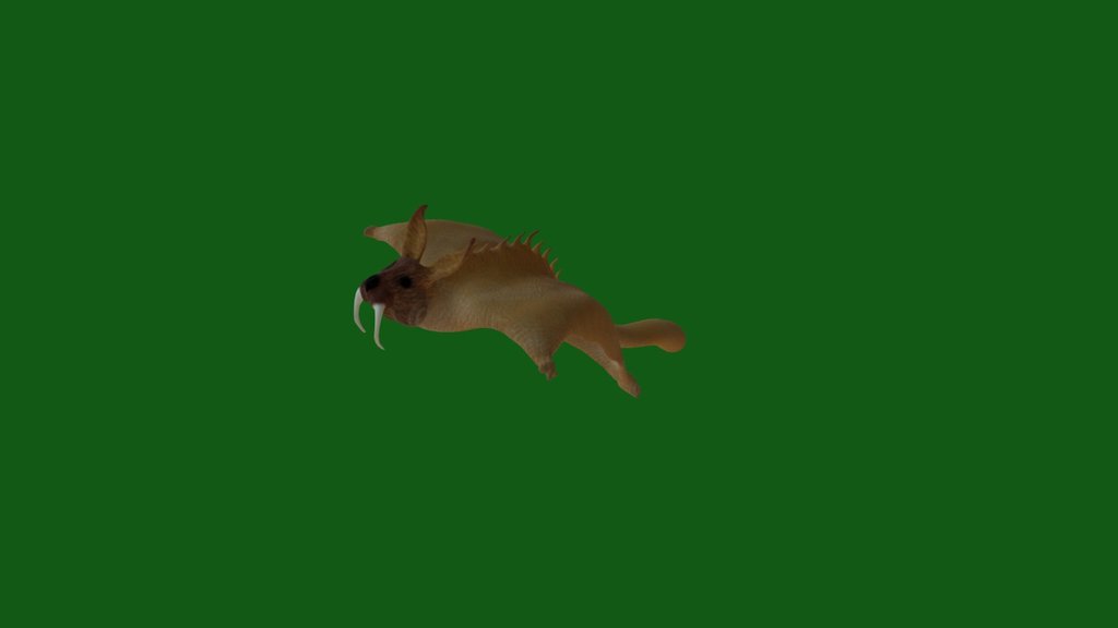 Sabertooth Squirrel - 3D model by SWA993R [deec295] - Sketchfab