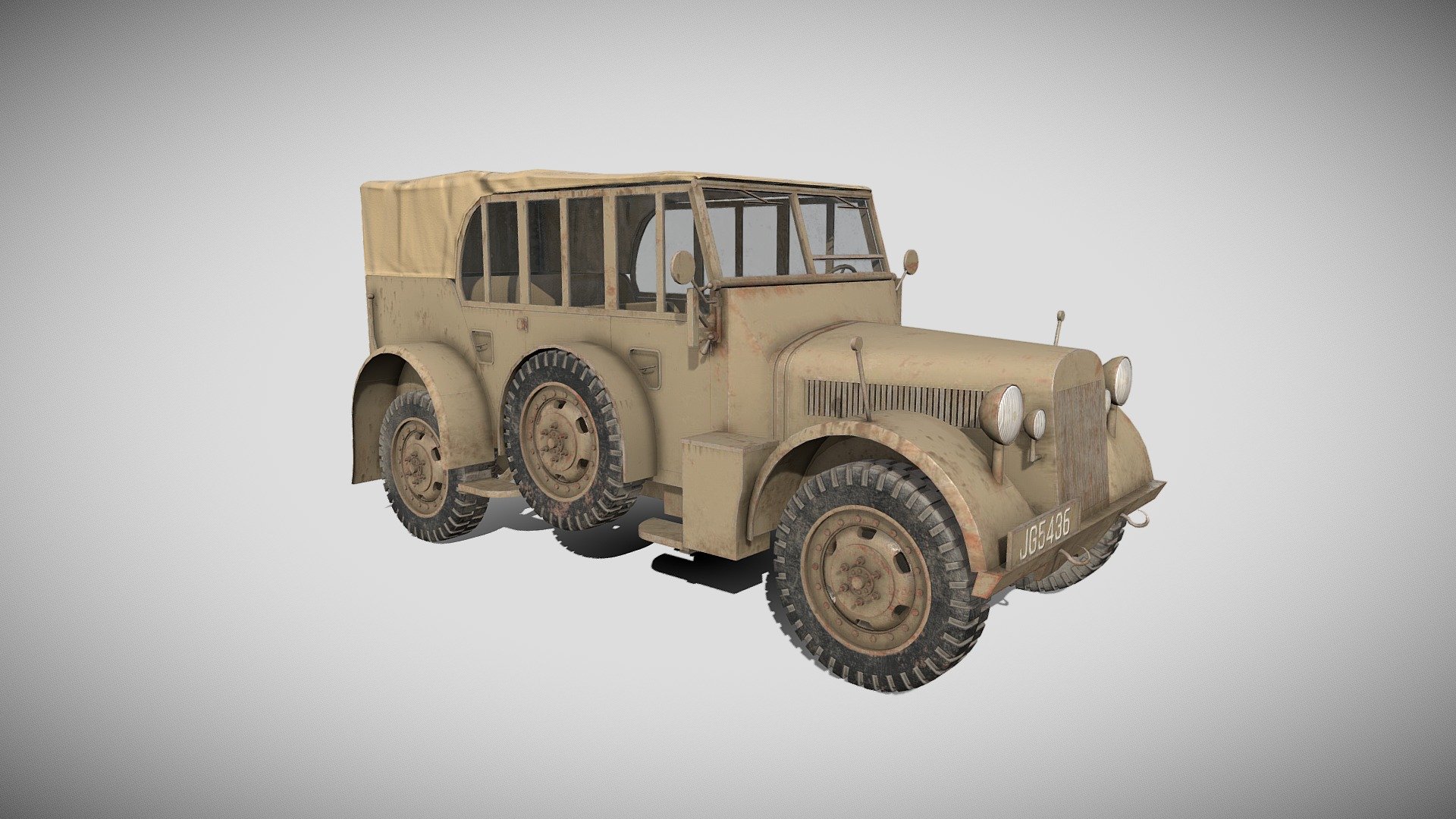Horch-108 - Download Free 3D model by amanpatel9725 [deed8db] - Sketchfab