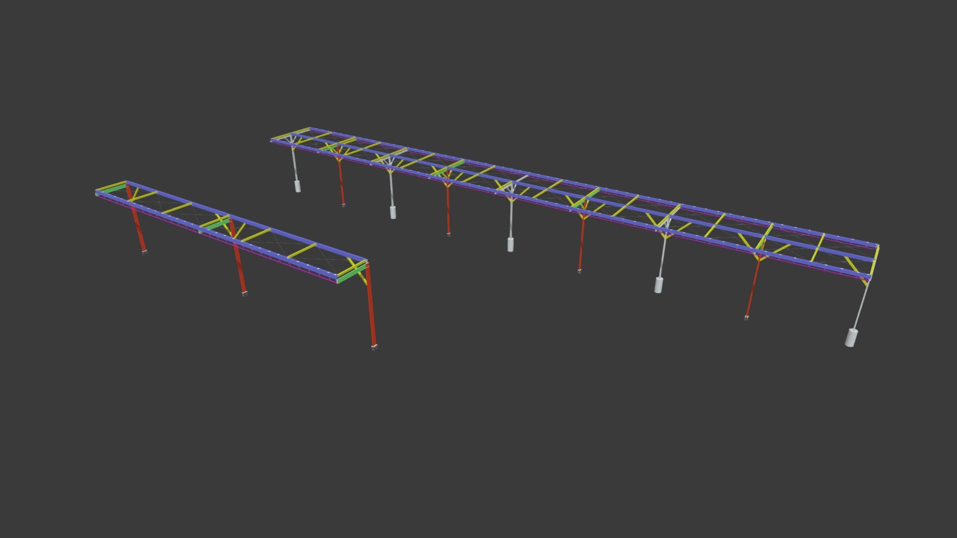 Sistema de Proteção Contra Queda - Download Free 3D model by Breno ...