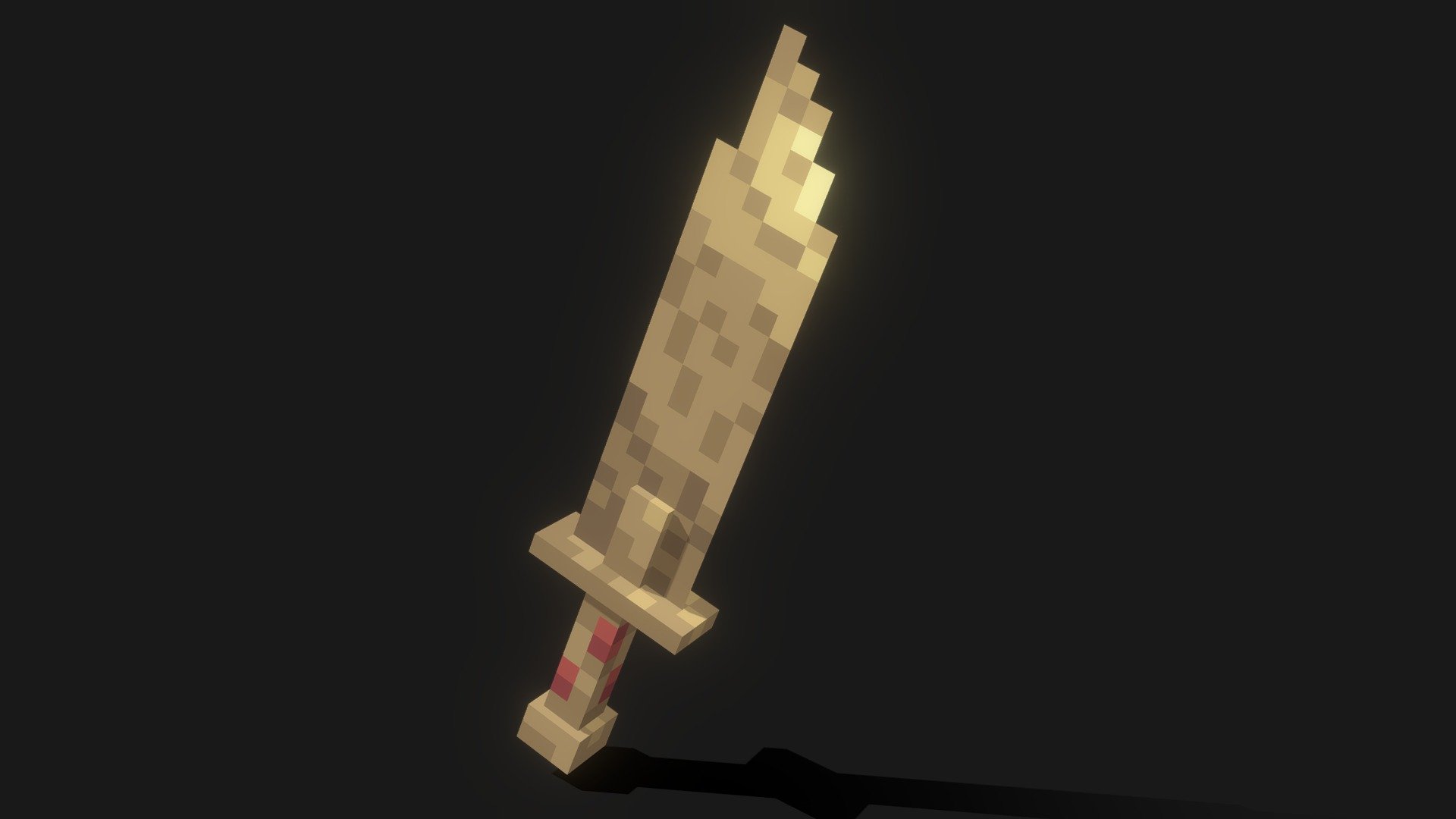 Pizza Sword - 3D model by Radon (@Radon0517) [deef384] - Sketchfab