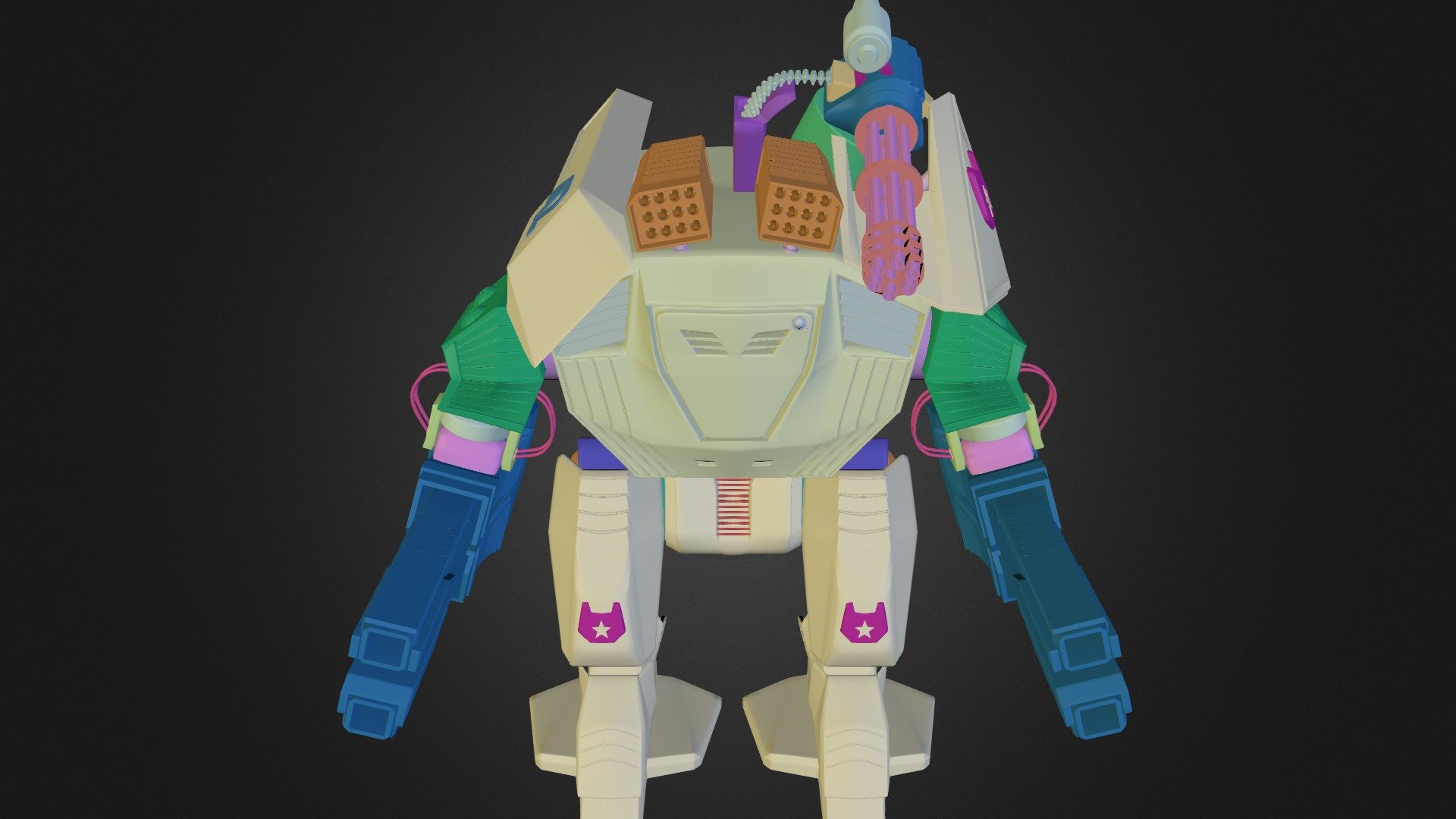 TestRobot - 3D model by JannekDam [def0854] - Sketchfab