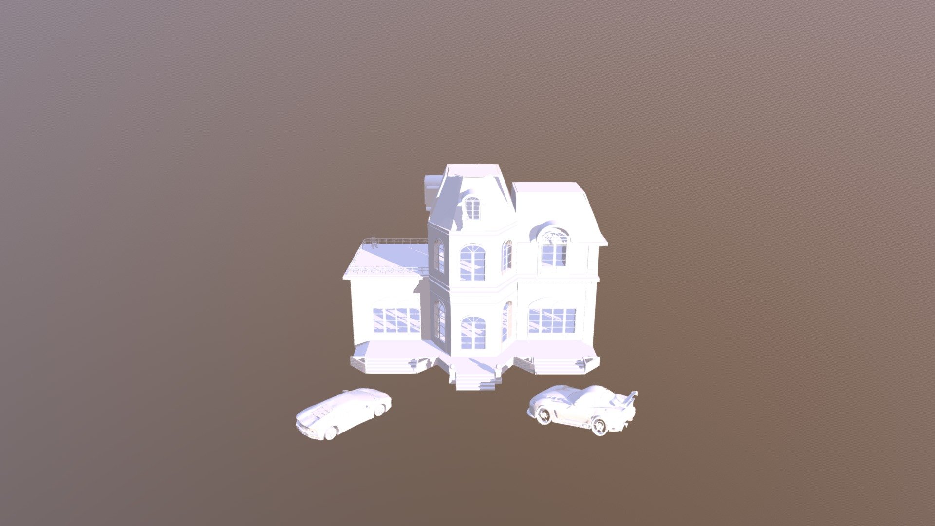Aliyah M Mansion - 3D model by redstem2018 [def0c0b] - Sketchfab