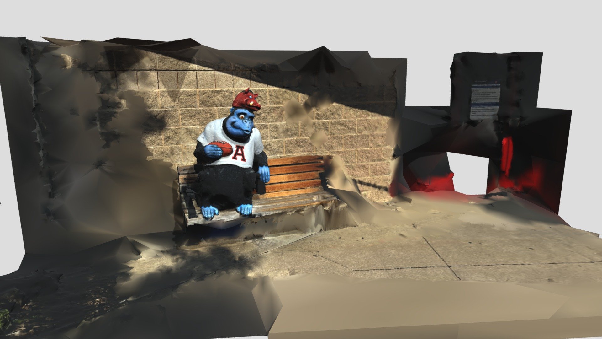 Gorilla Razorback - 3D model by ninja (@cyborgninja) [def39cb] - Sketchfab