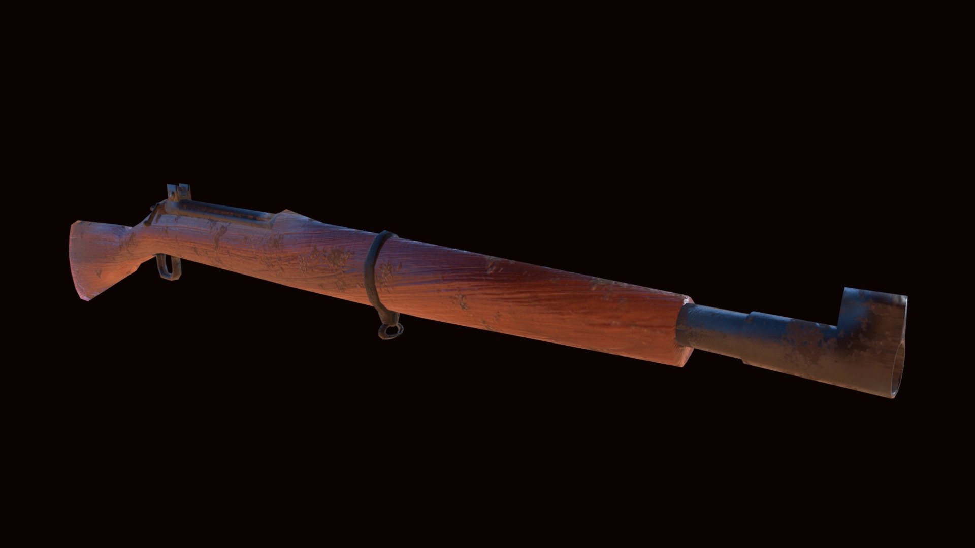 Low Poly M1903 Springfield - Download Free 3D model by LyssCl [def42d1 ...