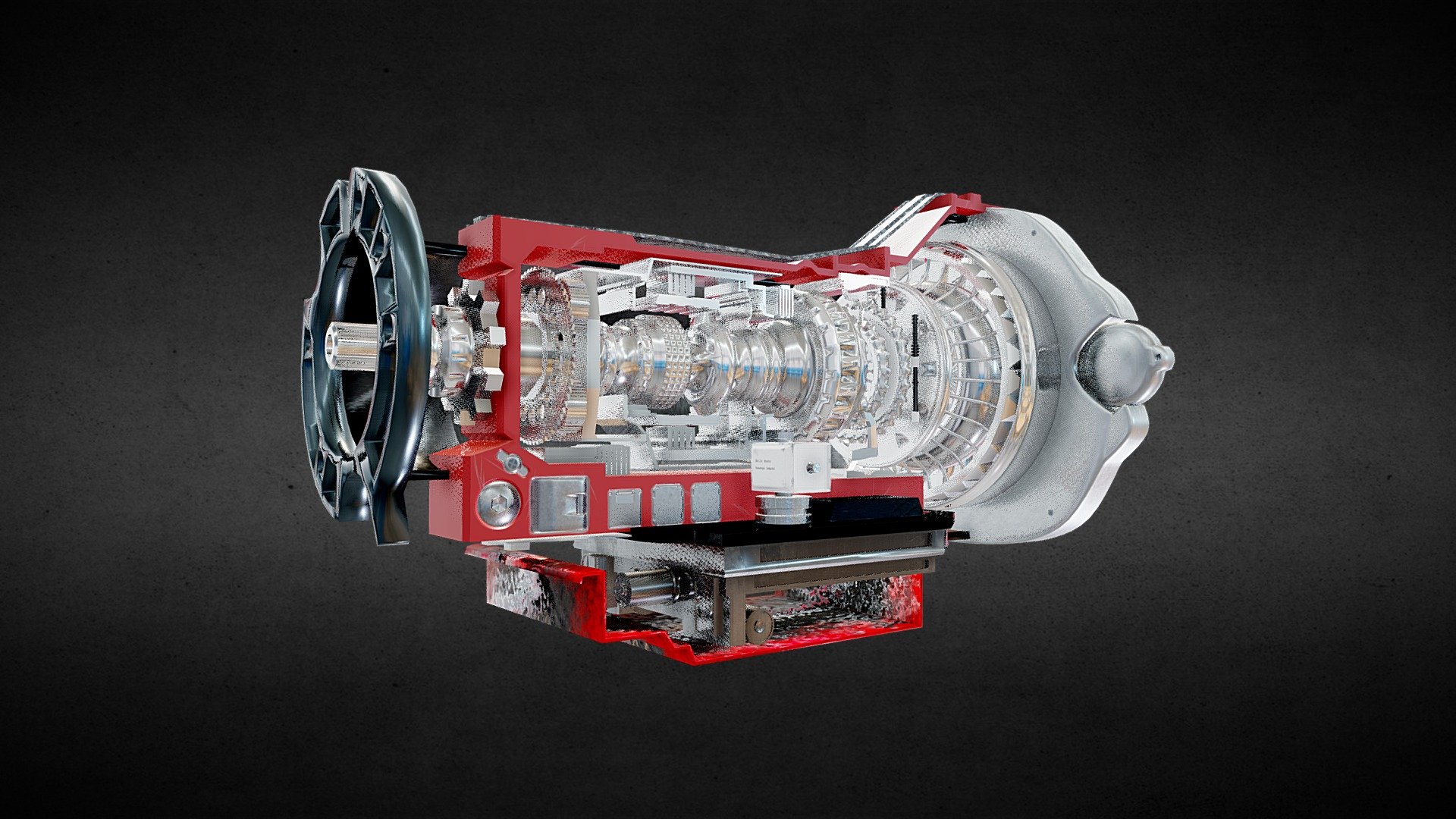 automatic transmission - car engine - 3D model by victory_summery ...
