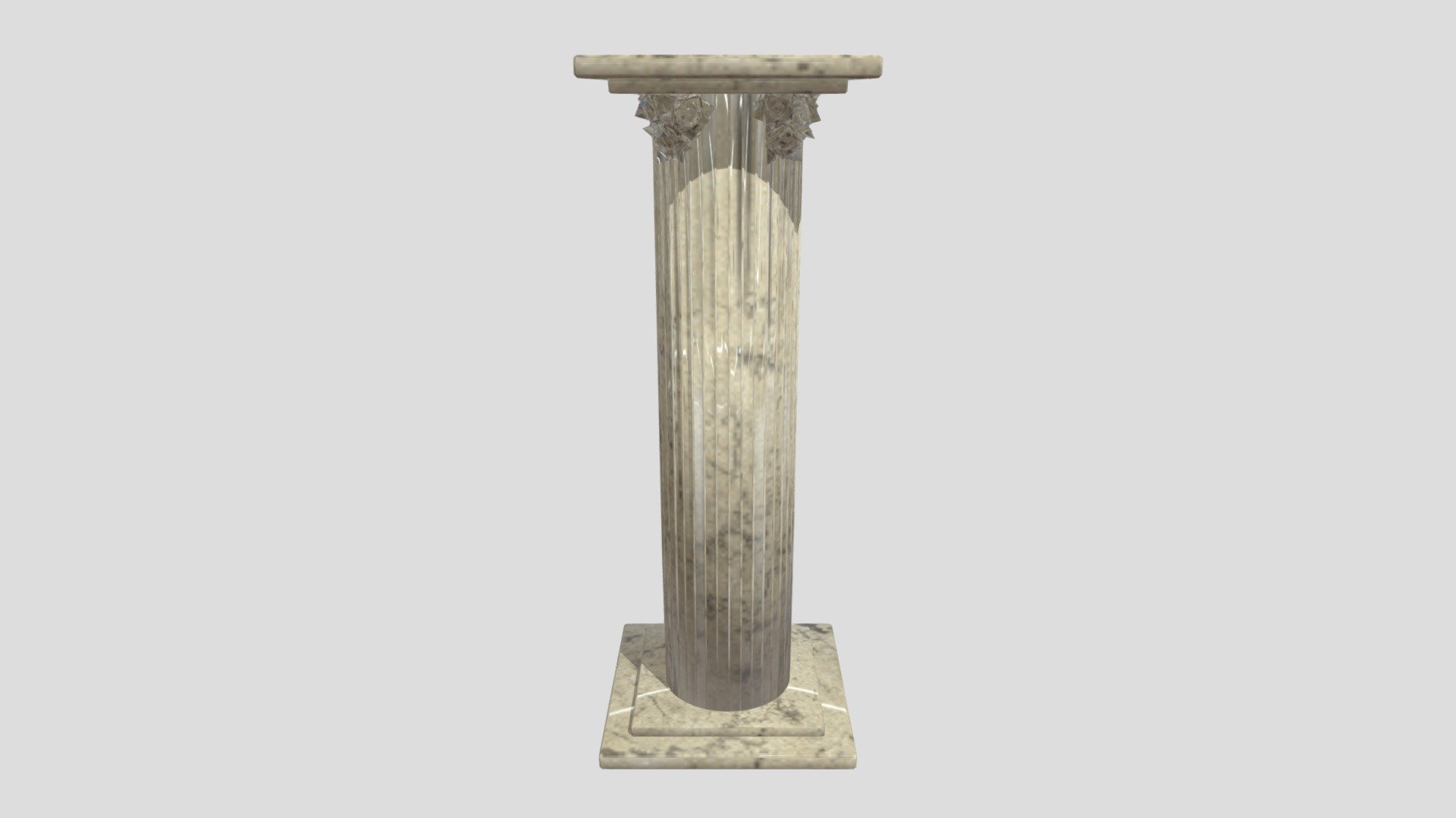 Cyber Roma – Stylized Roman Column - 3D model by dianasosa [def4f89 ...