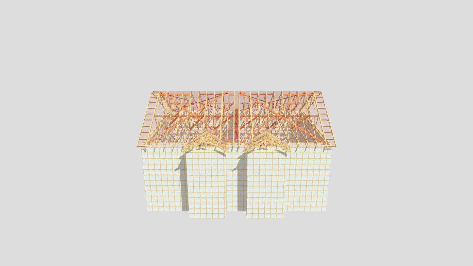 House Type A Roof JT - Download Free 3D model by Ballyglasstruss ...
