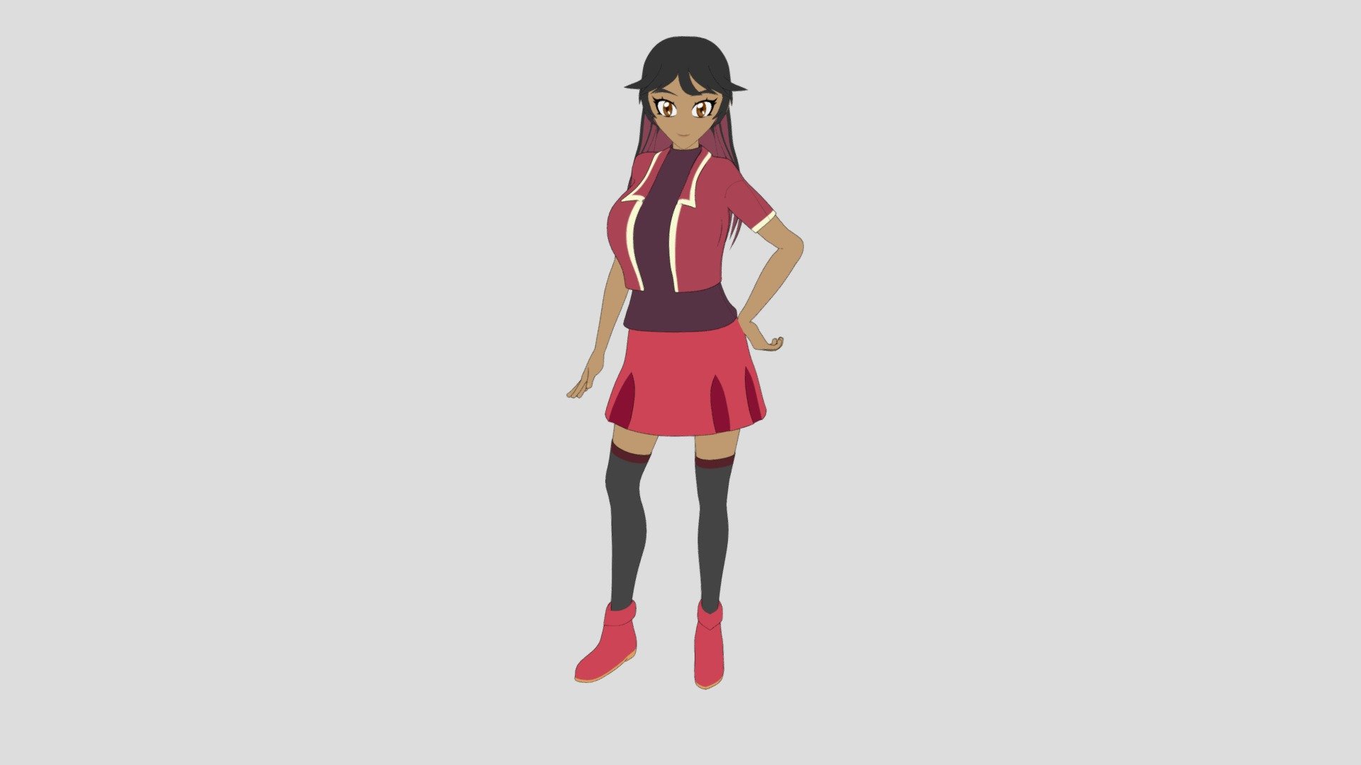 Leah [Original Caharacter] - 3D model by keith.g3 [def8a94] - Sketchfab