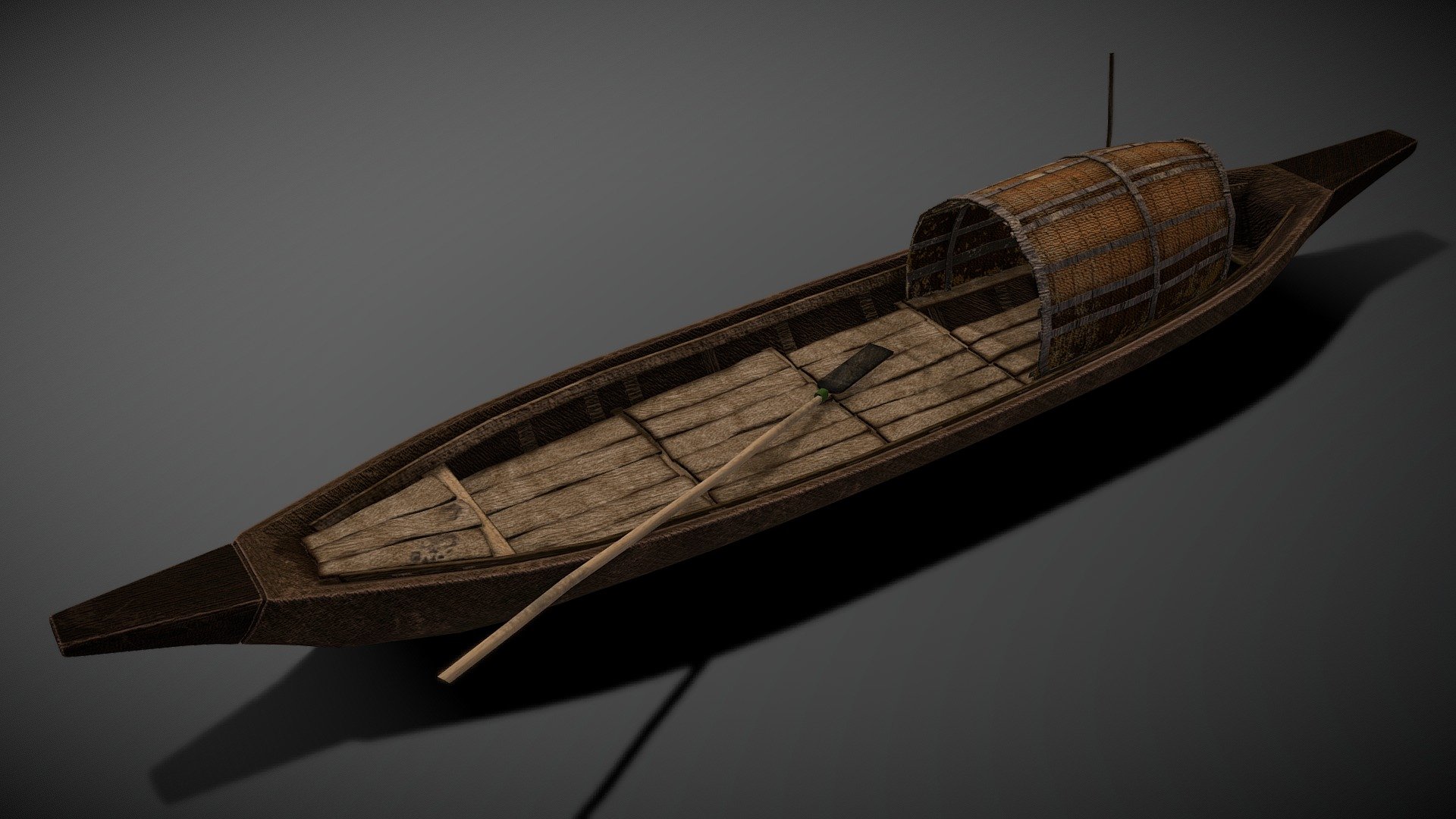 Boat - Download Free 3D model by Tahm1d (@TahmidTaswar) [defac59 ...