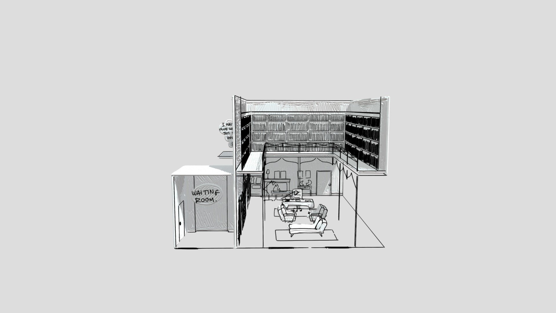 NBC Hannibal office sketch - Download Free 3D model by Pekgna [defc78c ...