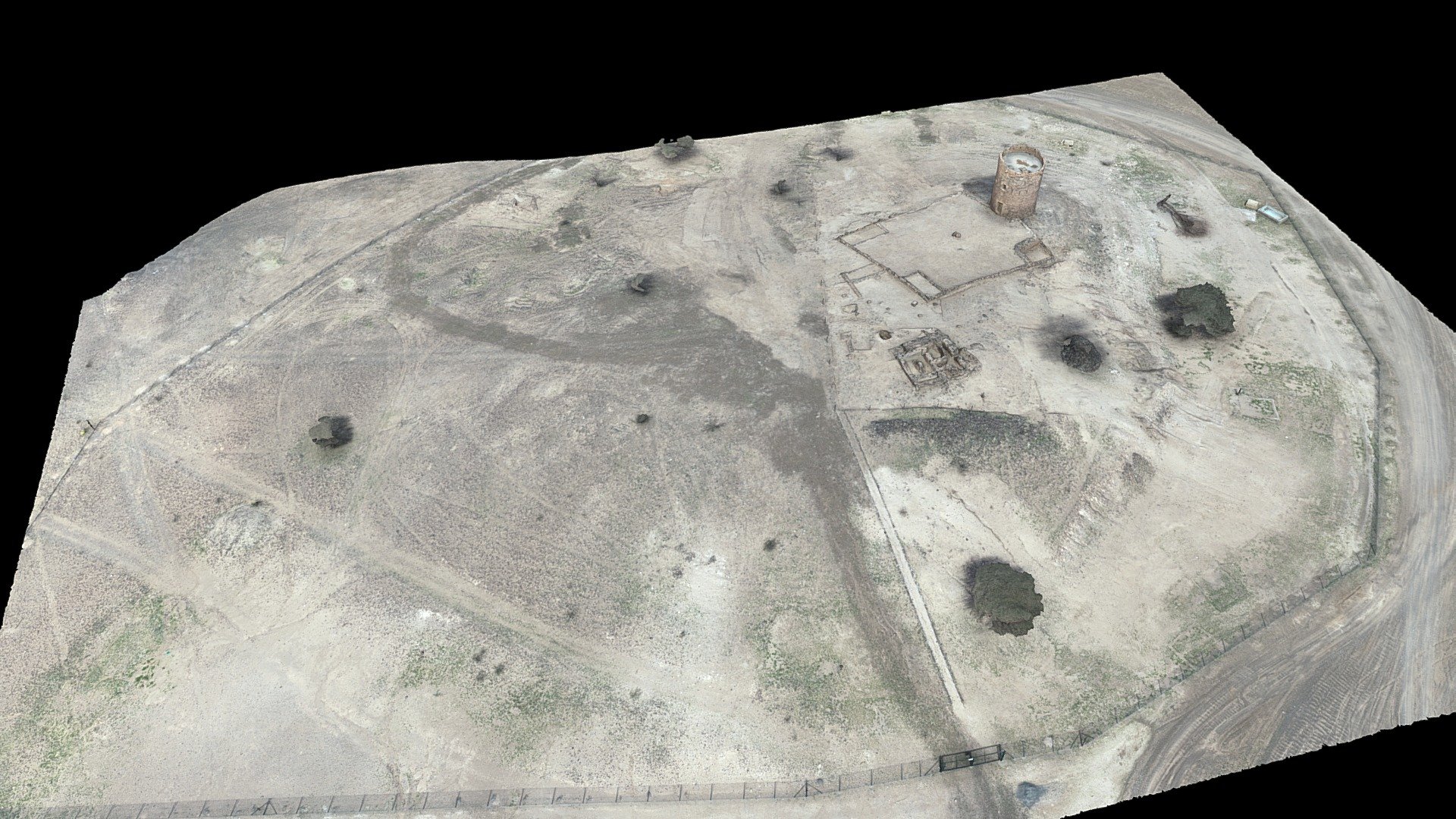 Fili Fort West Greater Landscape, Sharjah - Download Free 3D model by ...