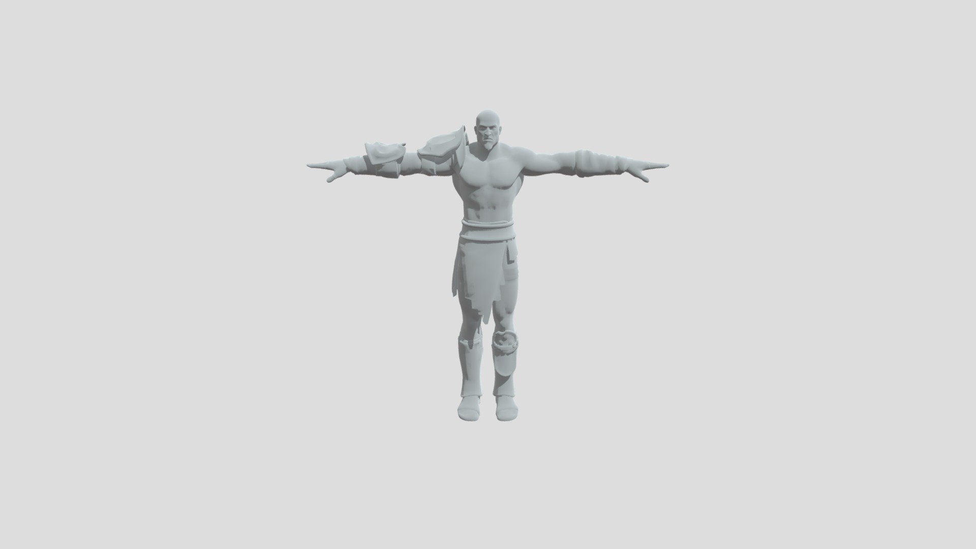GOW3 Kratos free - Download Free 3D model by tropbugpinobug [df00f9f ...