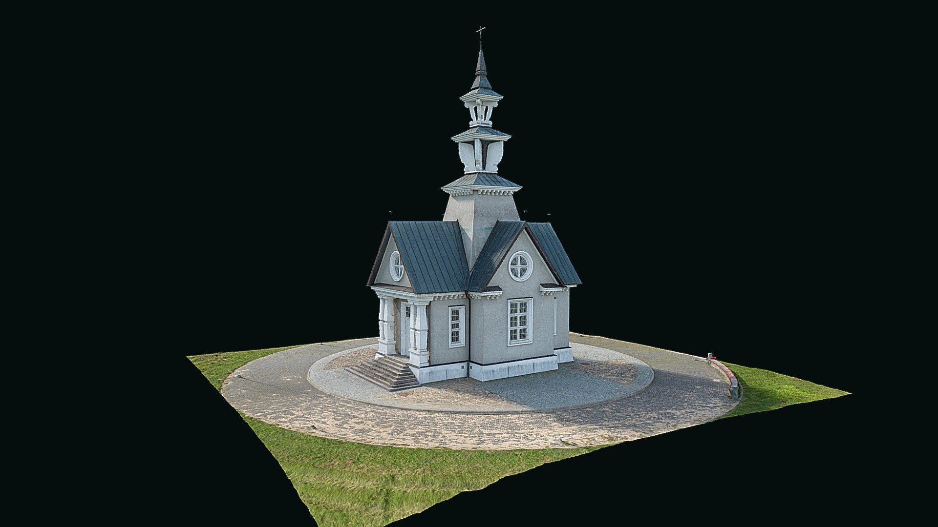 Rainiai Chapel of Suffering - 3D model by Saulius.Zaura [df015c2 ...