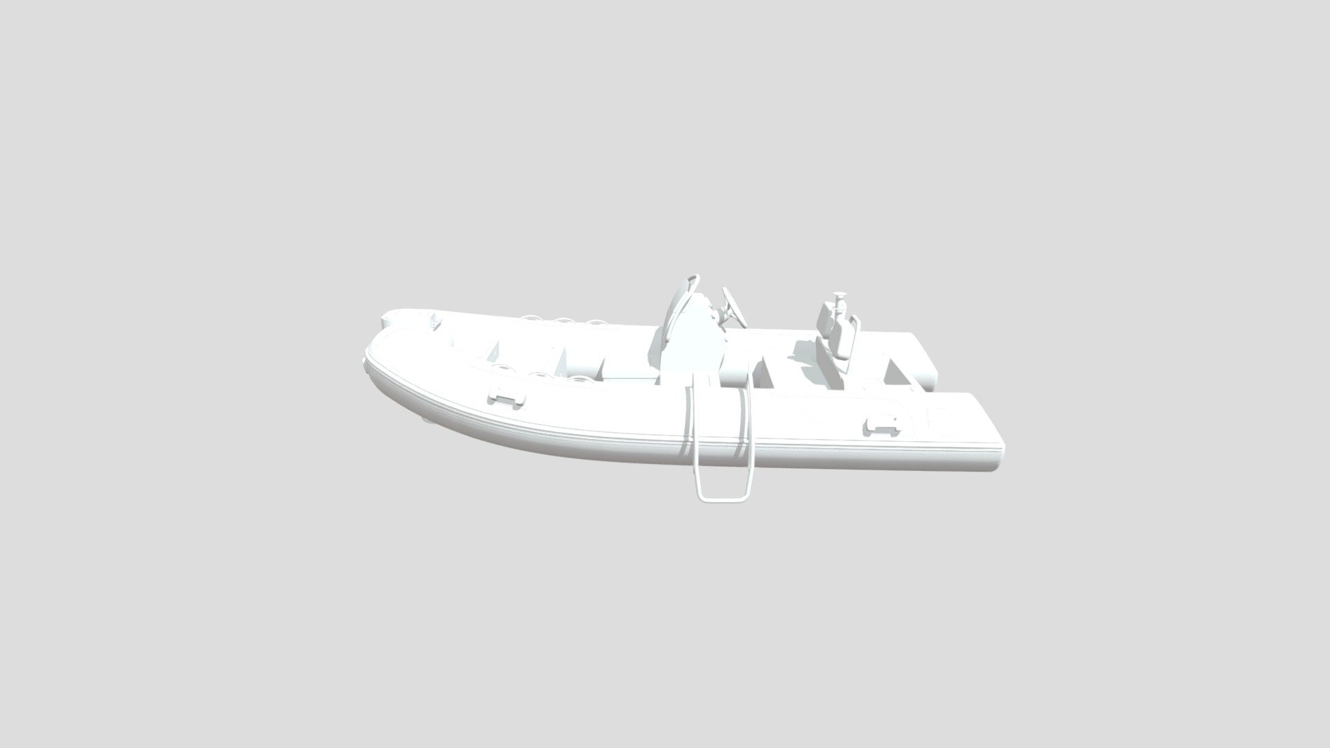 Rib Boat Object_v1 - 3D model by madhavang01 [df03c9c] - Sketchfab