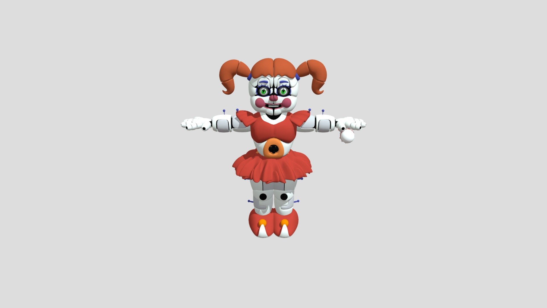 Circus Baby FNAFSFM1 - Download Free 3D model by kamdezbroz [df05b43 ...