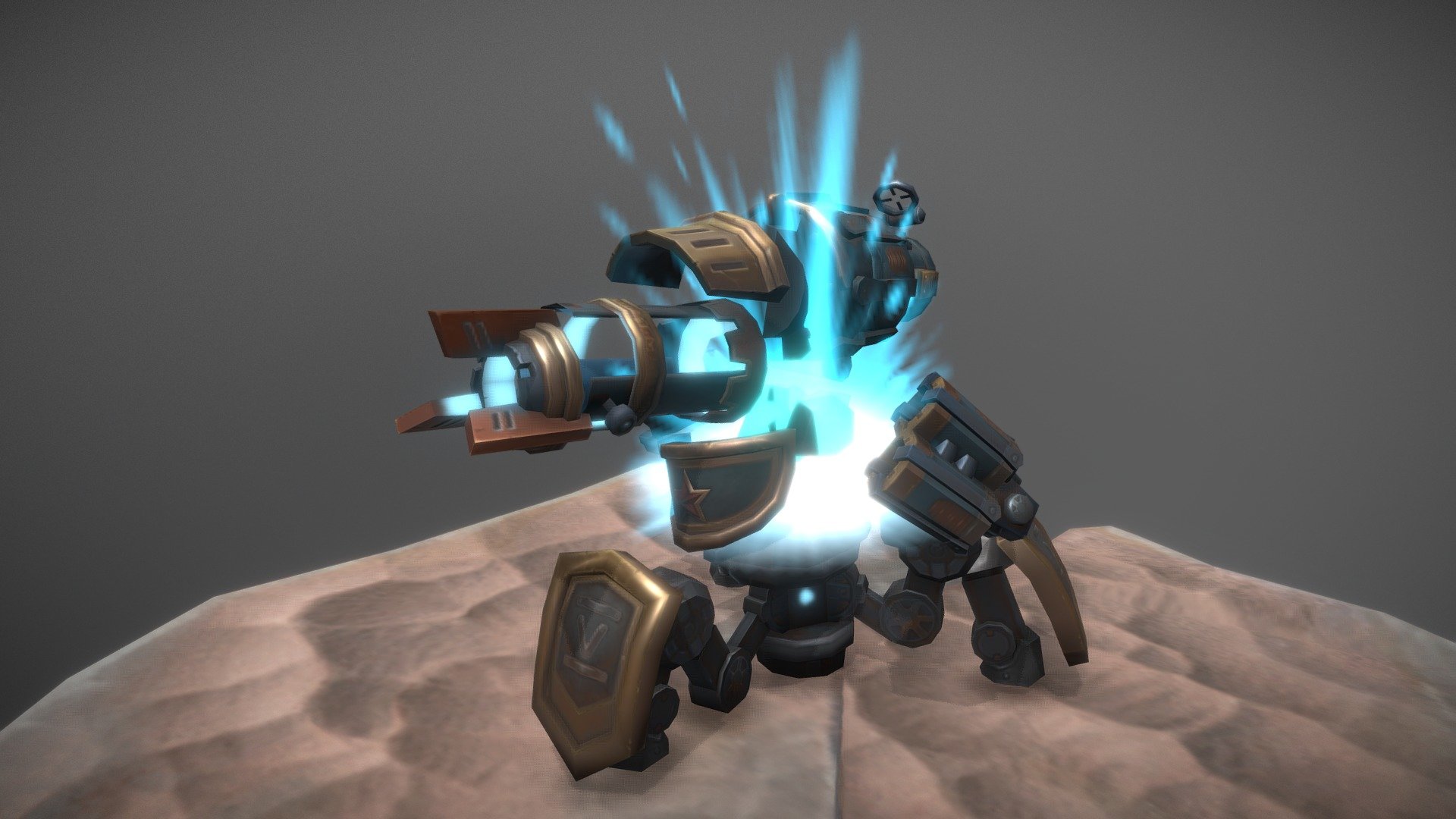 Engineer Turret - 3D model by Andrew (@flymanru) [df06de4] - Sketchfab