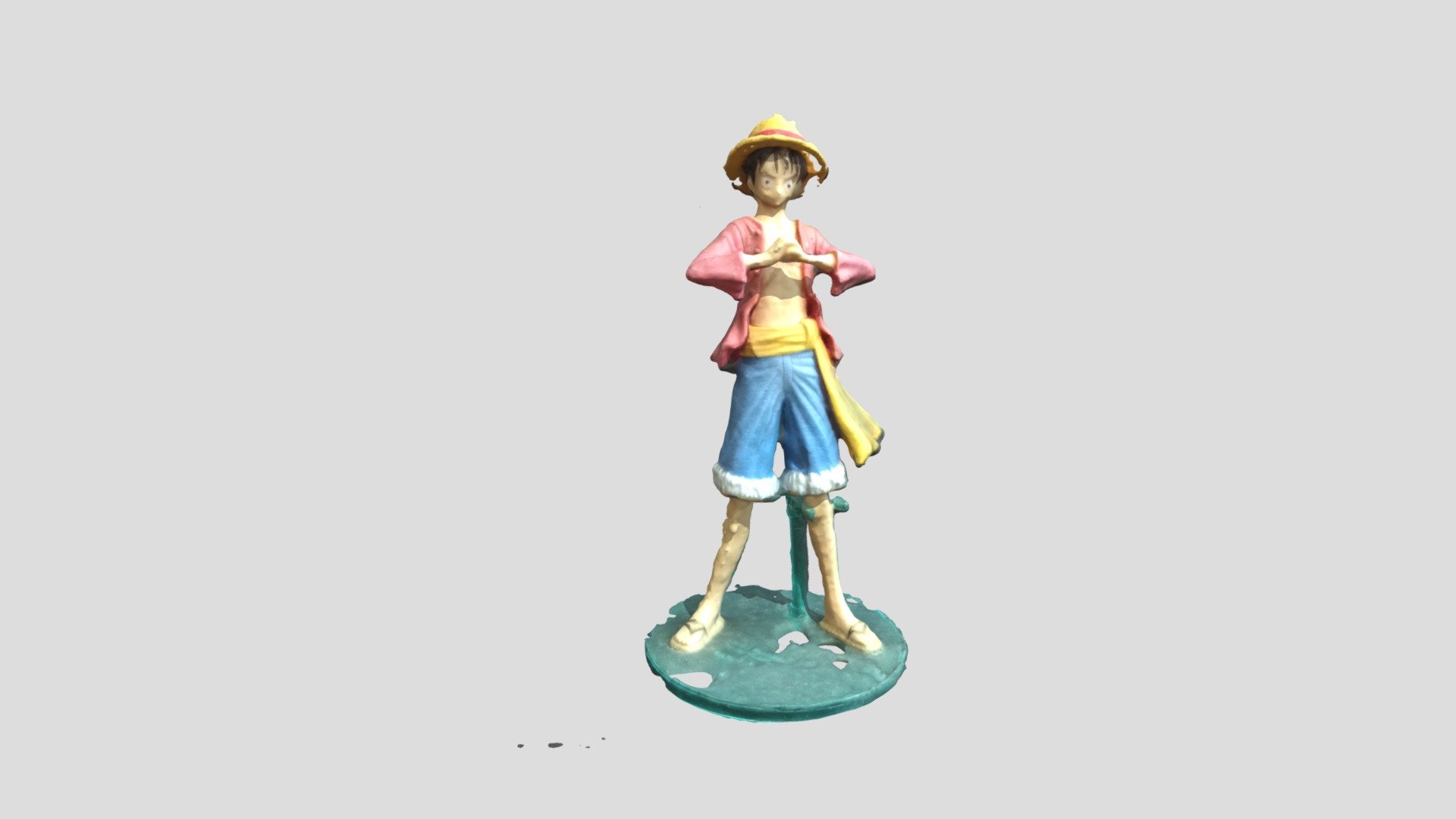 3D Scan -Luffy Model - Download Free 3D model by twxeng [df0775f ...