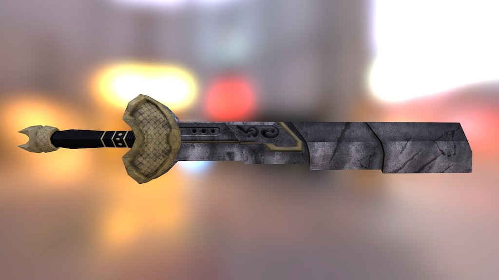 Sword Taxoron - 3D model by Aikis (@Aikis_official) [df08bbb] - Sketchfab