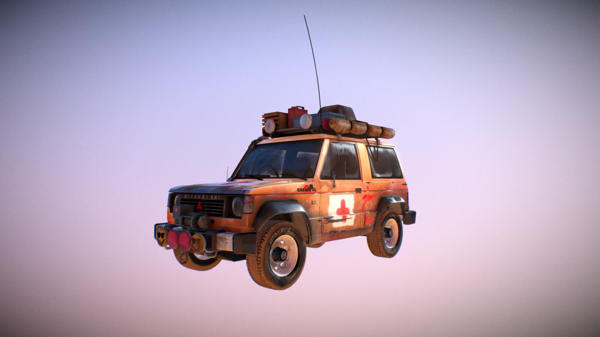 Mitsubishi Shogun mk1 - 3D model by davidnibi [df0a97c] - Sketchfab