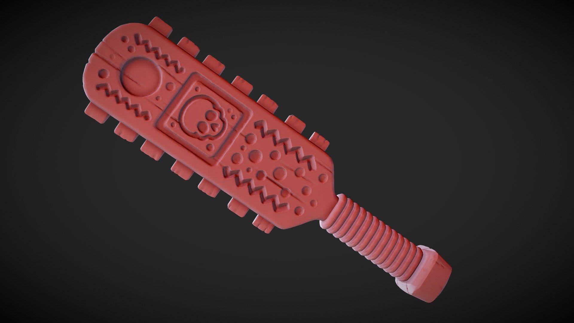 Tribal Club - Buy Royalty Free 3D model by joshopel [df0abc5 ...
