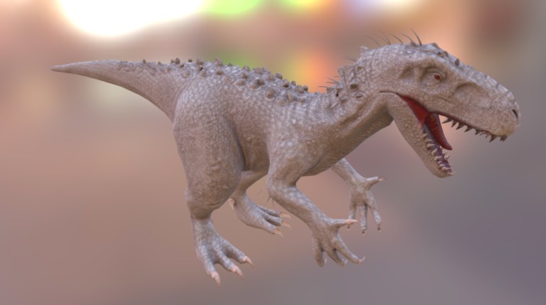 Indominus Rex - 3D model by Lauren H. McKenzie (@revois) [df0aea7 ...