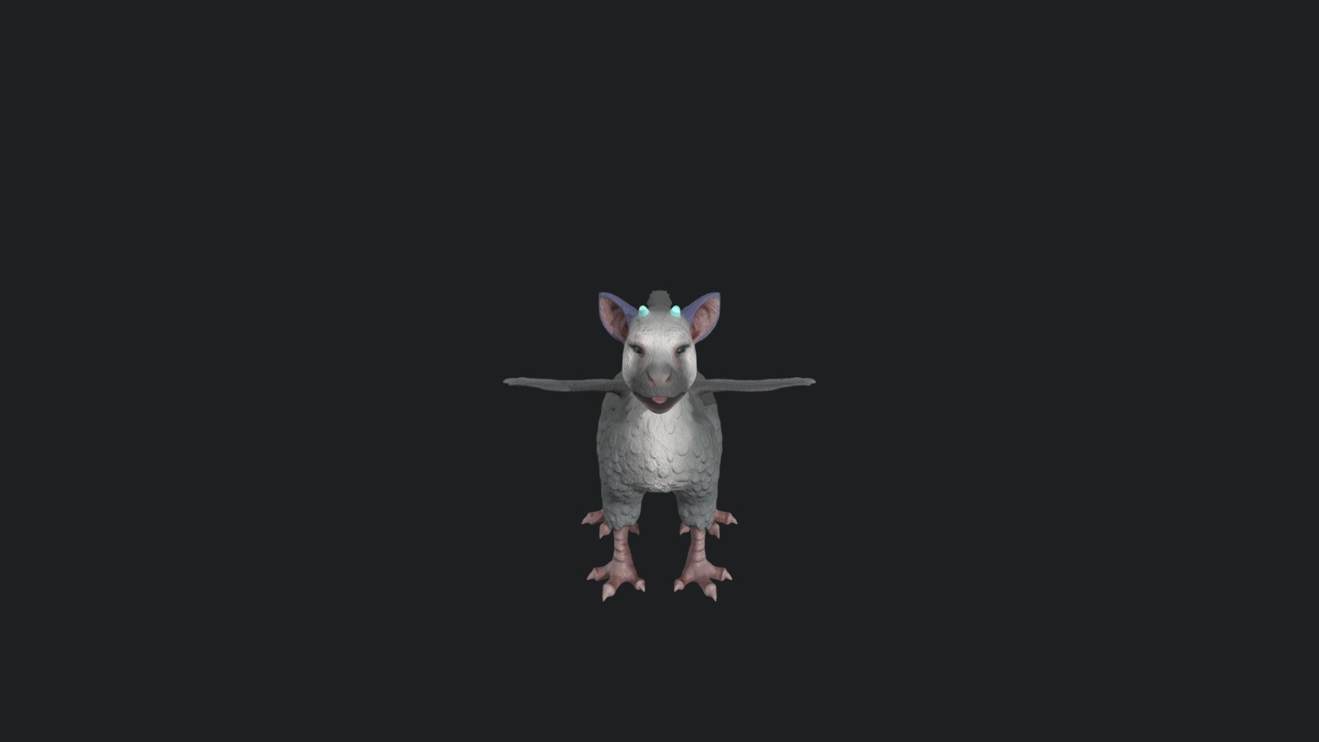 WIP - Trico - The Last Guardian - 3D model by Alex_Keen [df0dc24 ...