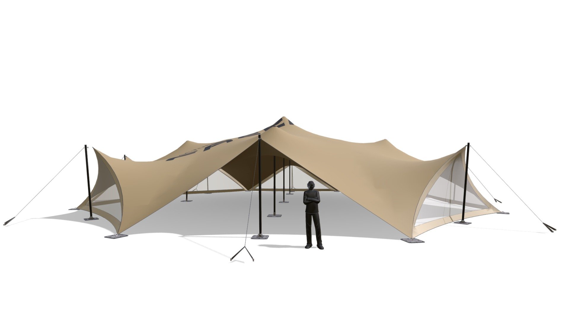 Octa-380 - 3D model by FREEFORM® STRETCH TENTS (@richard1974) [df0e3fd ...