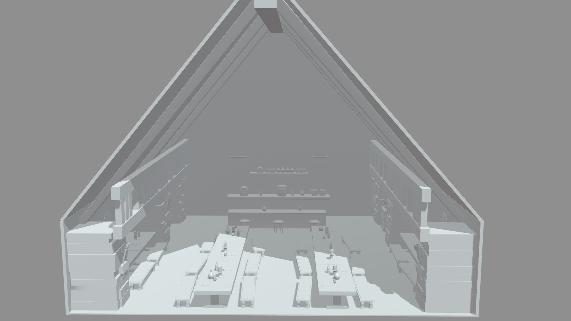 Tavern Model - Download Free 3D model by maurotanaka [df0ef54] - Sketchfab