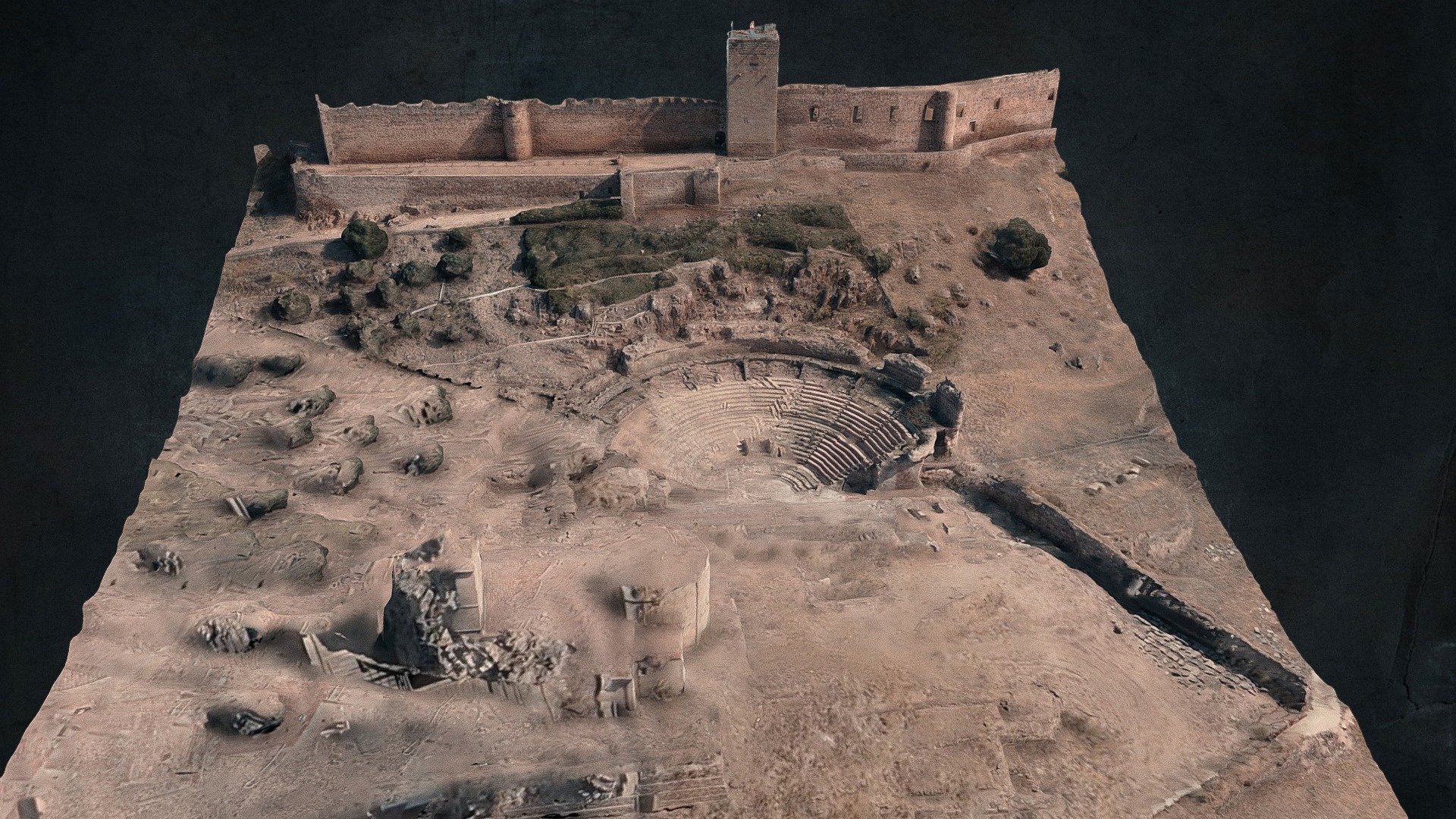 Teatro Romano Medellin | SPAIN - 3D model by Arqueomodel3D ...