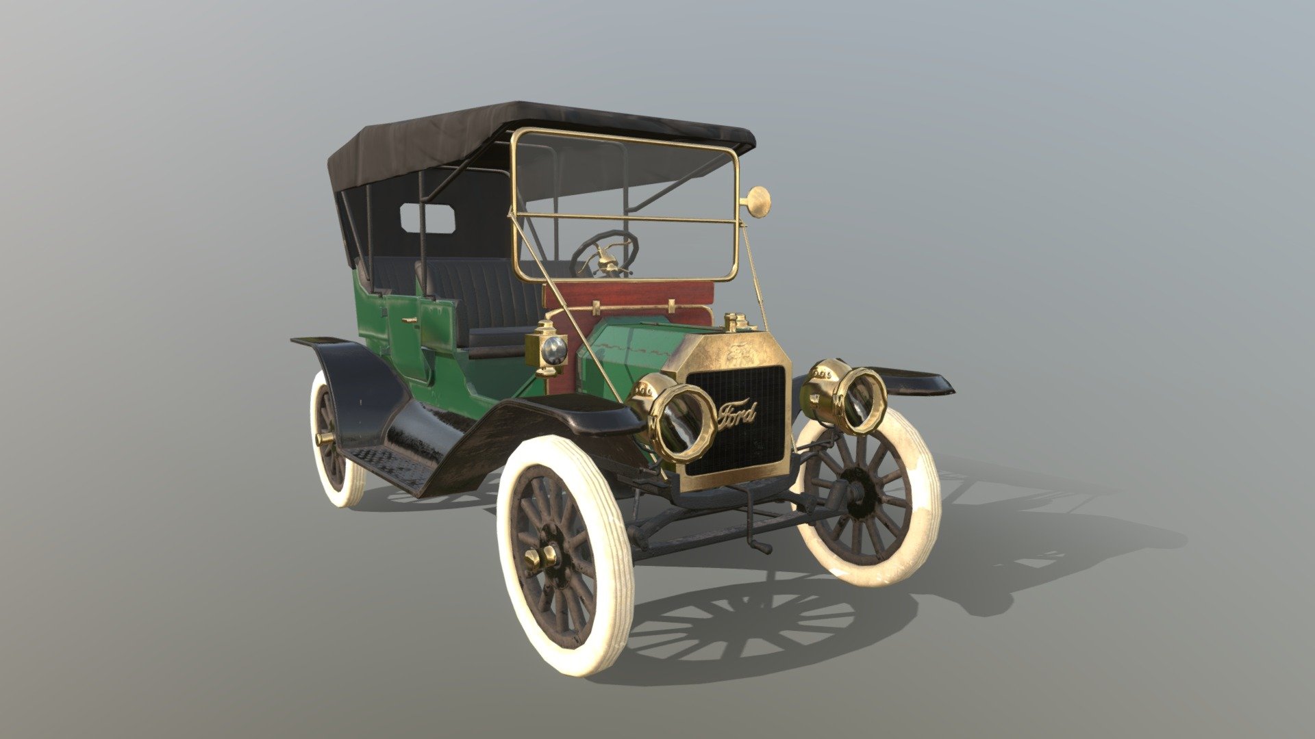 Ford T 1911 - Download Free 3D model by marowgo [df10edf] - Sketchfab