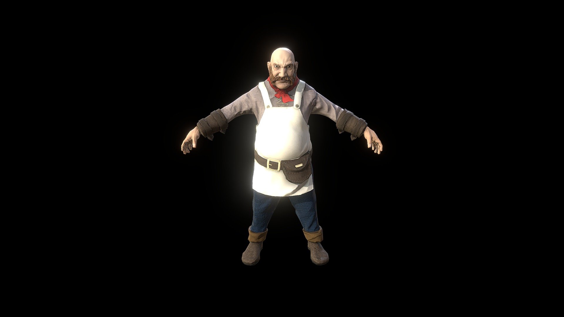 Medieval Chef - Buy Royalty Free 3D model by Spuke Animation ...