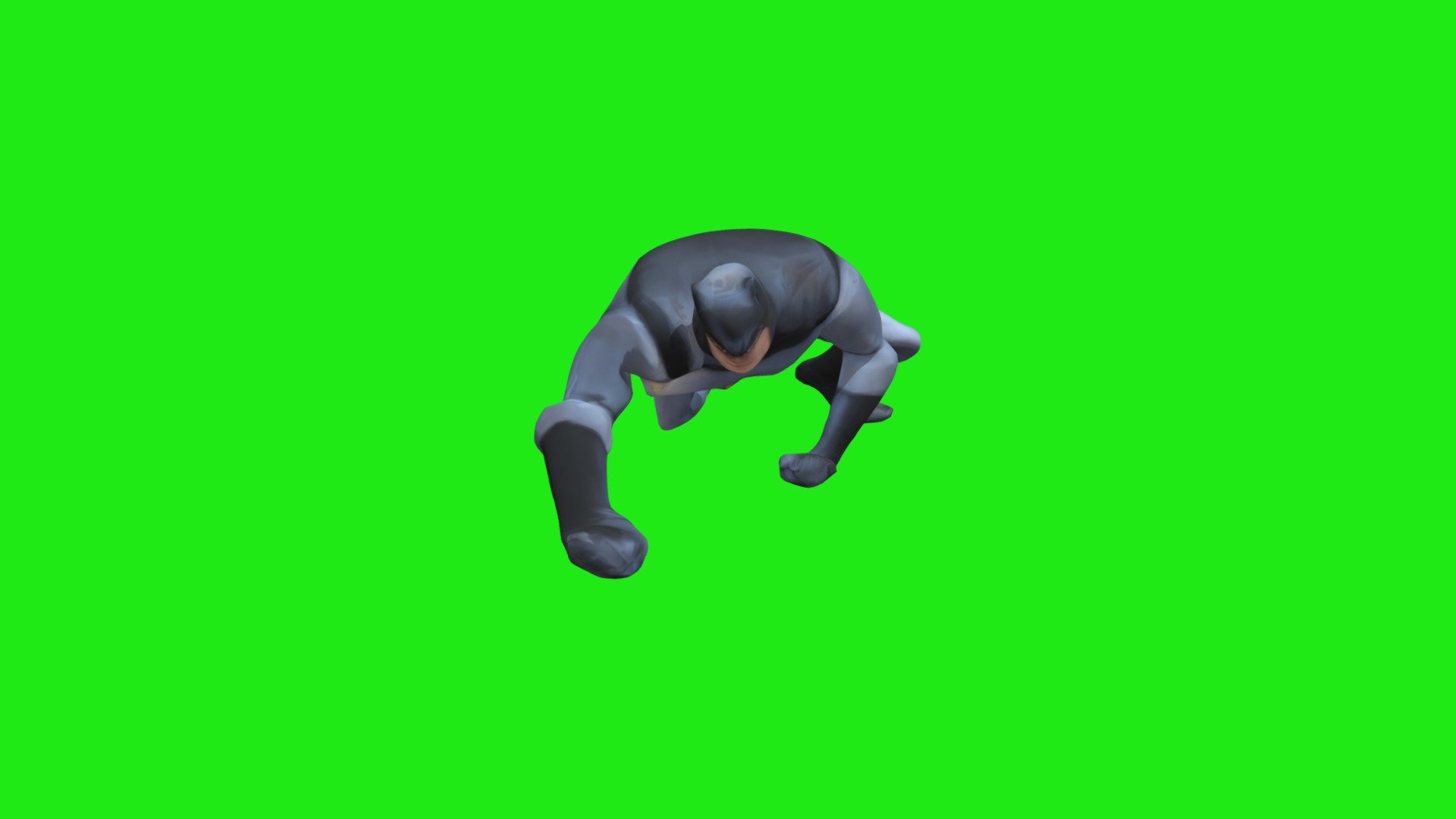 Dc batman Low Crawl 3d model fts - Download Free 3D model by sunnykhude ...