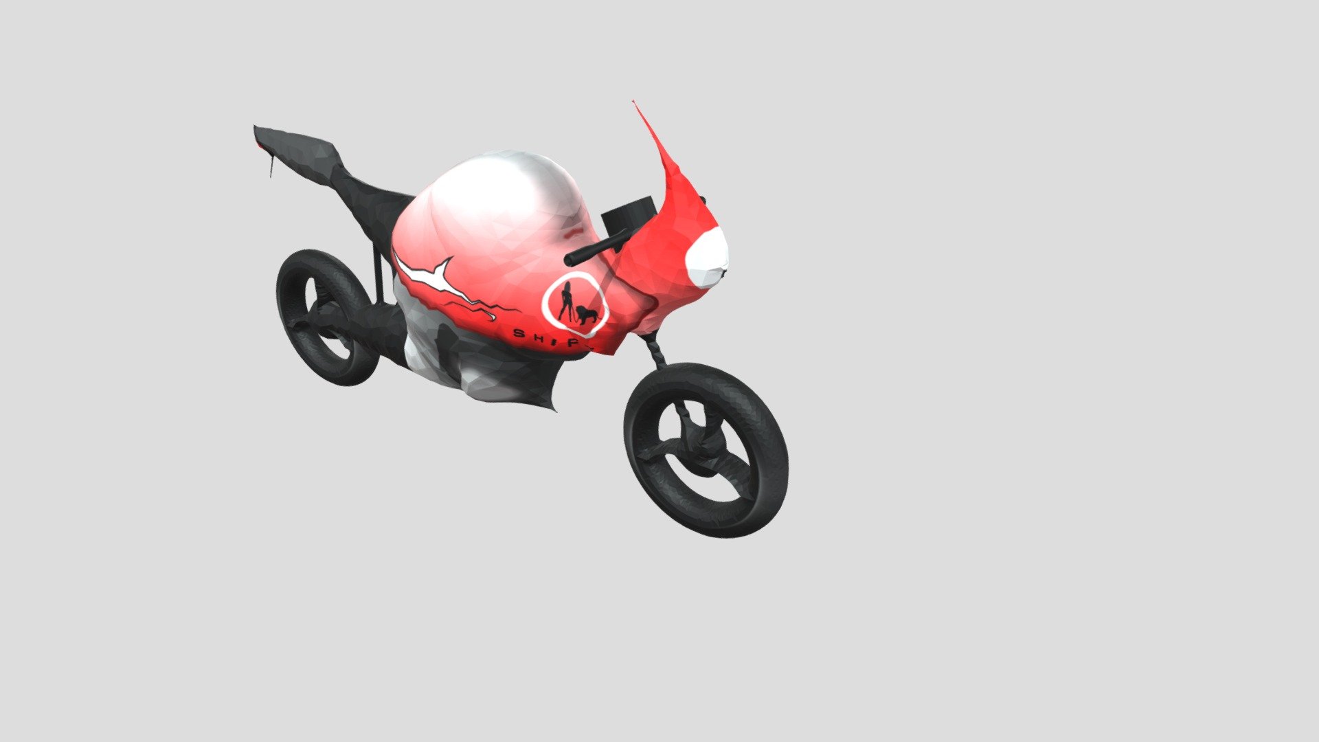 Simple Bike - Download Free 3D model by Sba Stuff (@sbastuff) [df13d6d ...